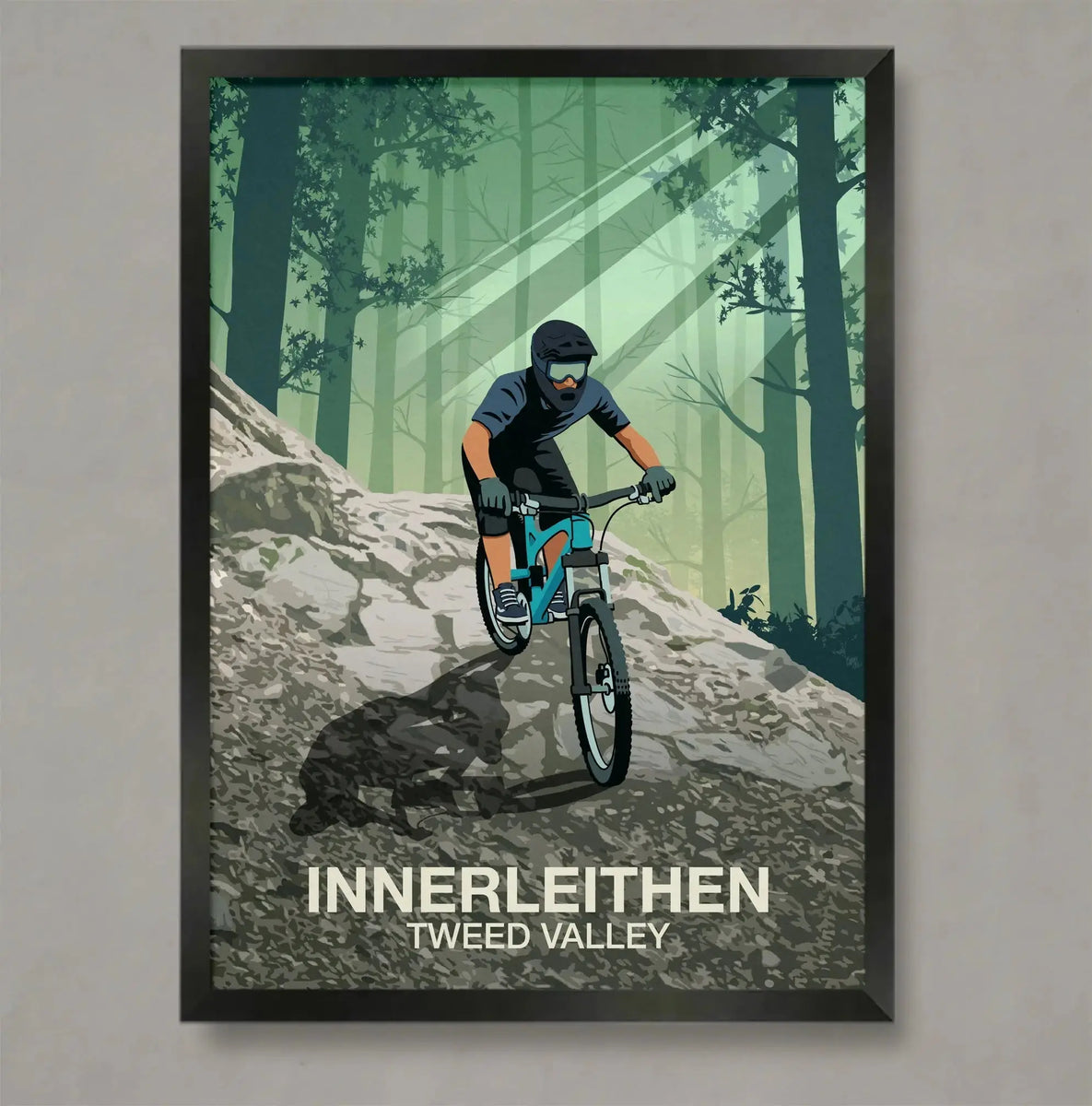 Best Mountain Bike Posters for Adventure & Wall Art 2026 – Ski Poster ...
