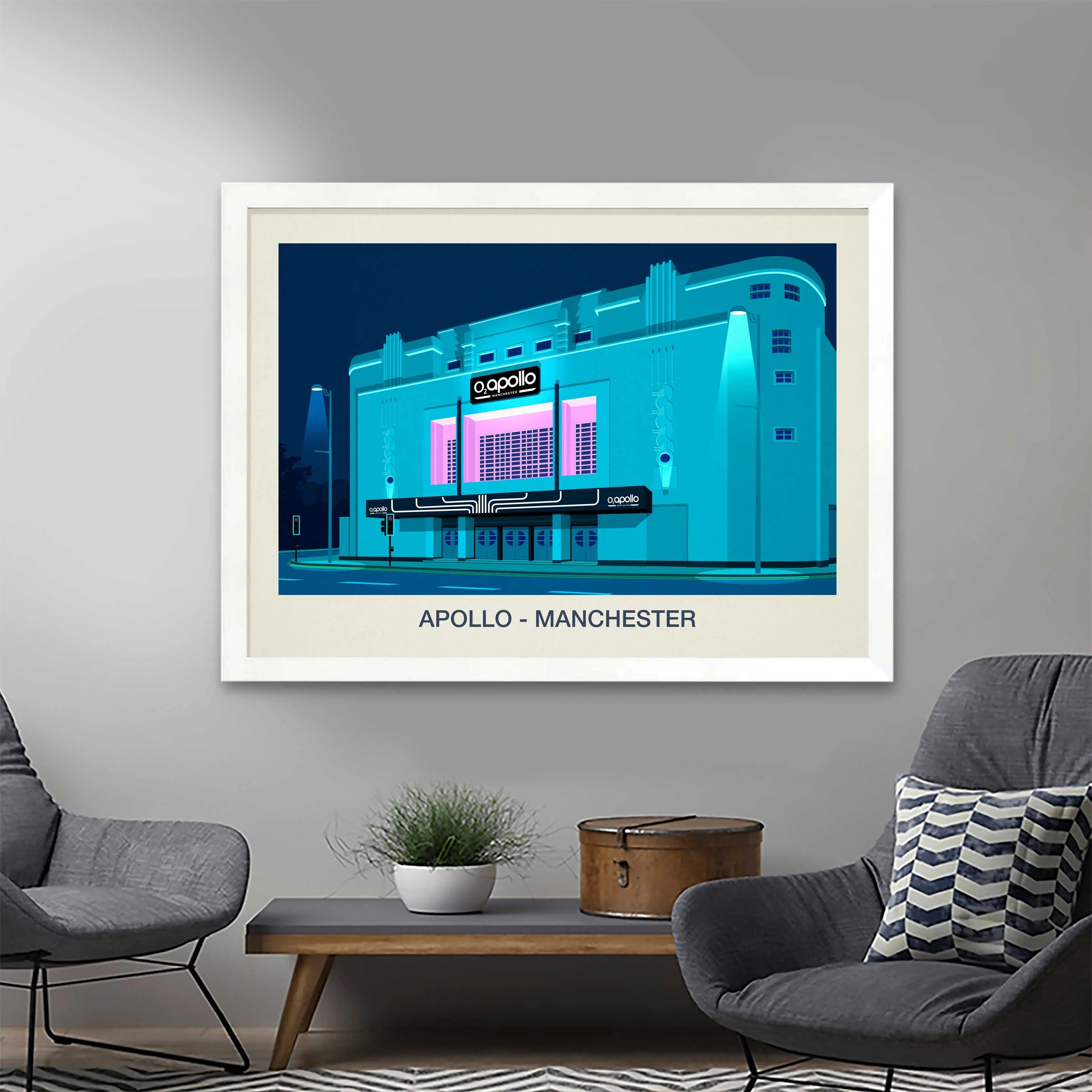 Explore The Apollo - Manchester's Premier Venue – Ski Poster & Art ...