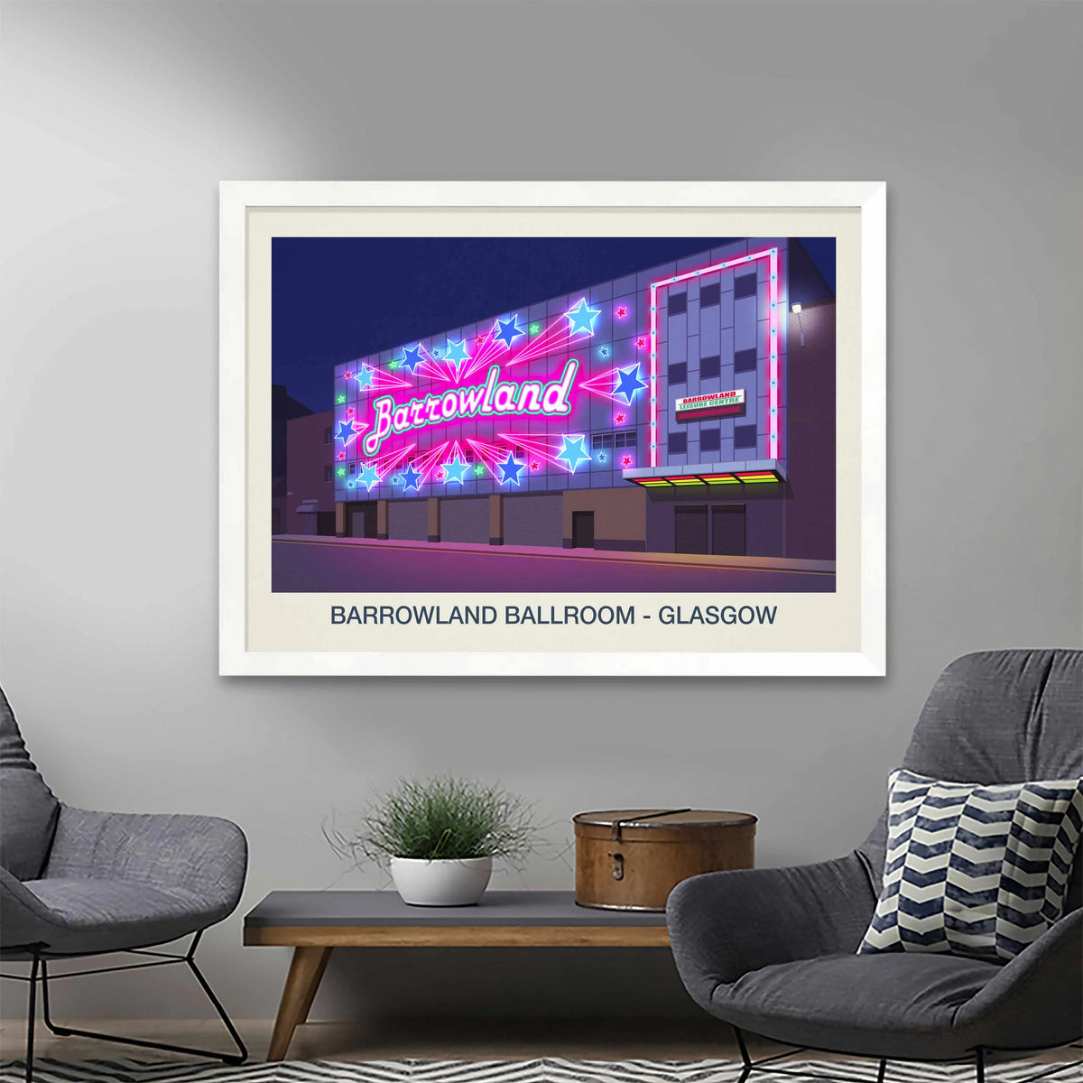 BARROWLAND BALLROOM VENUE POSTER – Ski Poster & Art Prints - Shop ...
