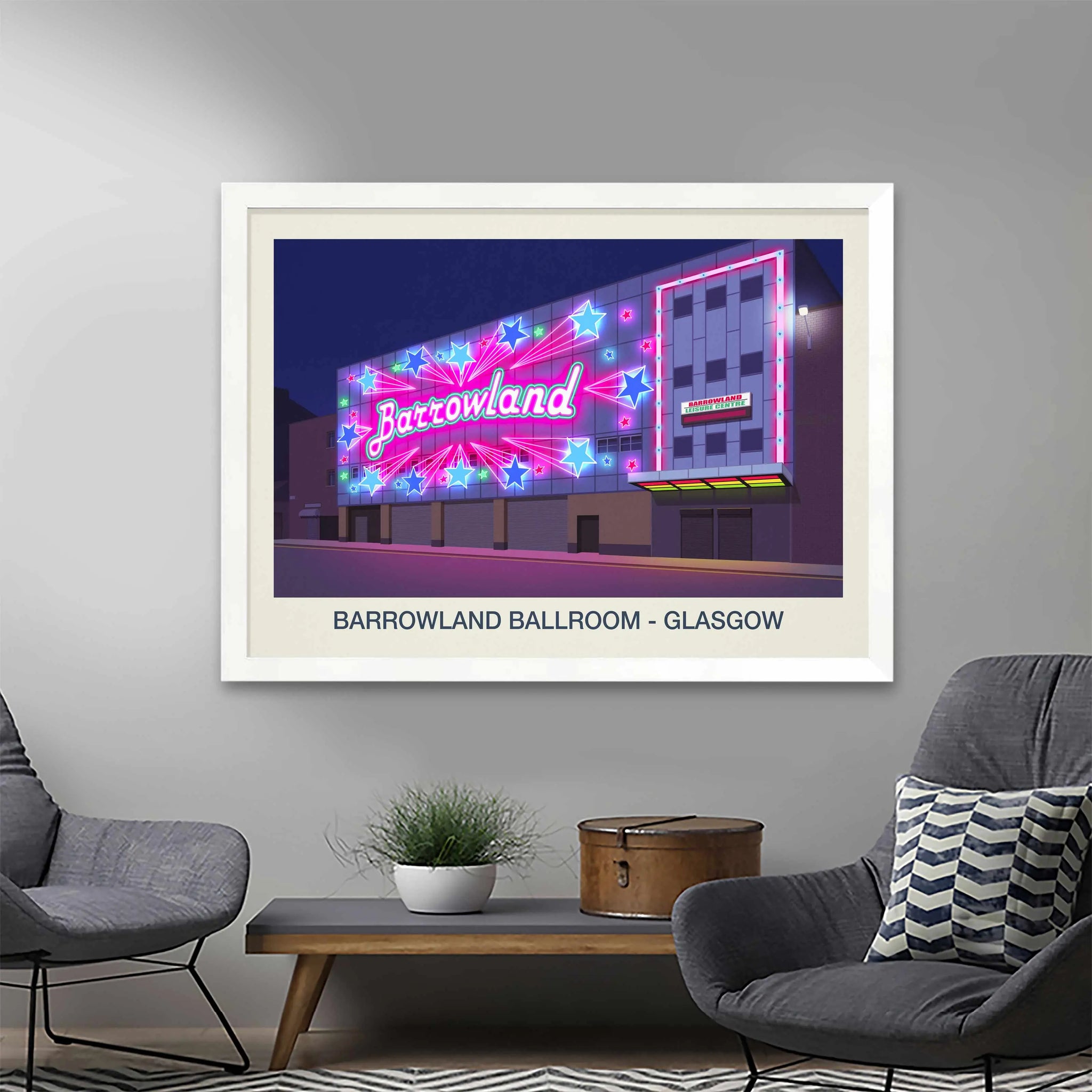 BARROWLAND BALLROOM VENUE POSTER – Ski Poster & Art Prints - Shop ...