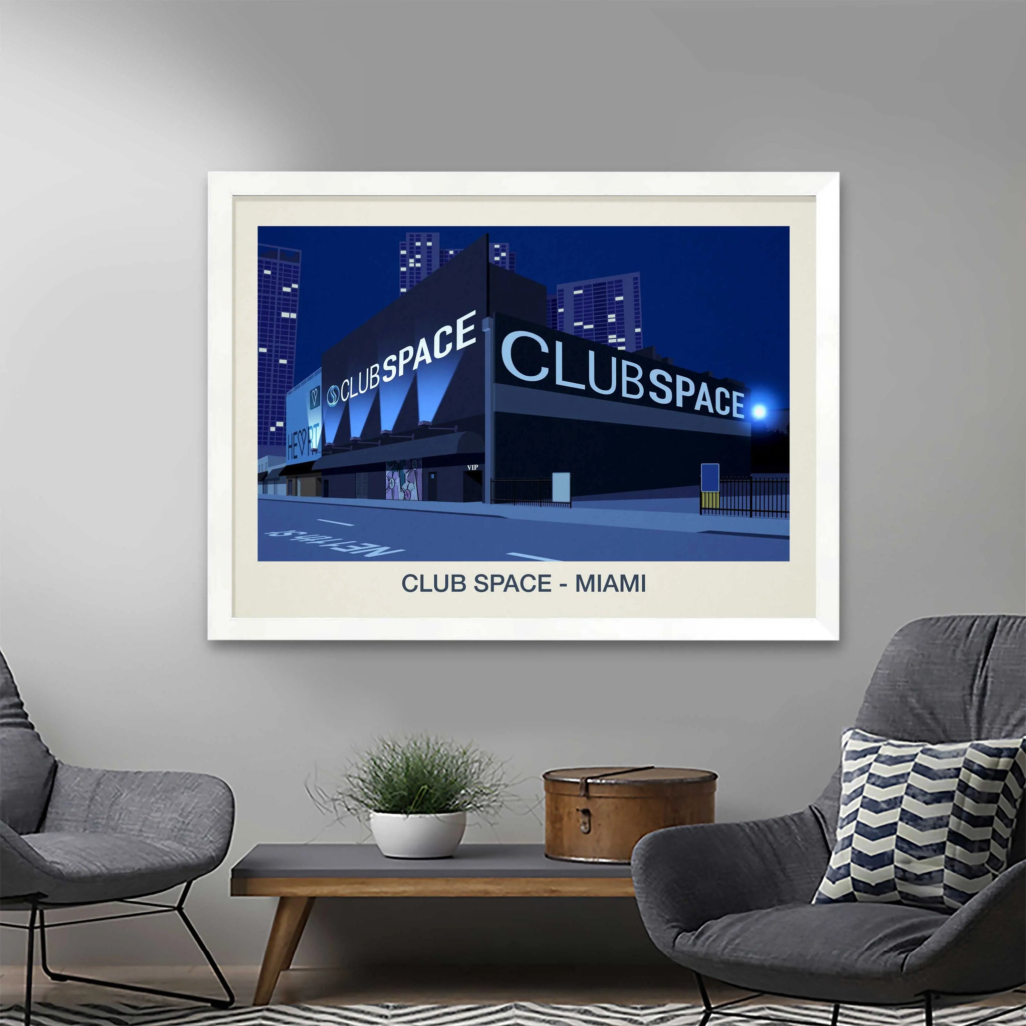 CLUB SPACE NIGHTCLUB POSTER – Ski Poster & Art Prints - Shop Online ...