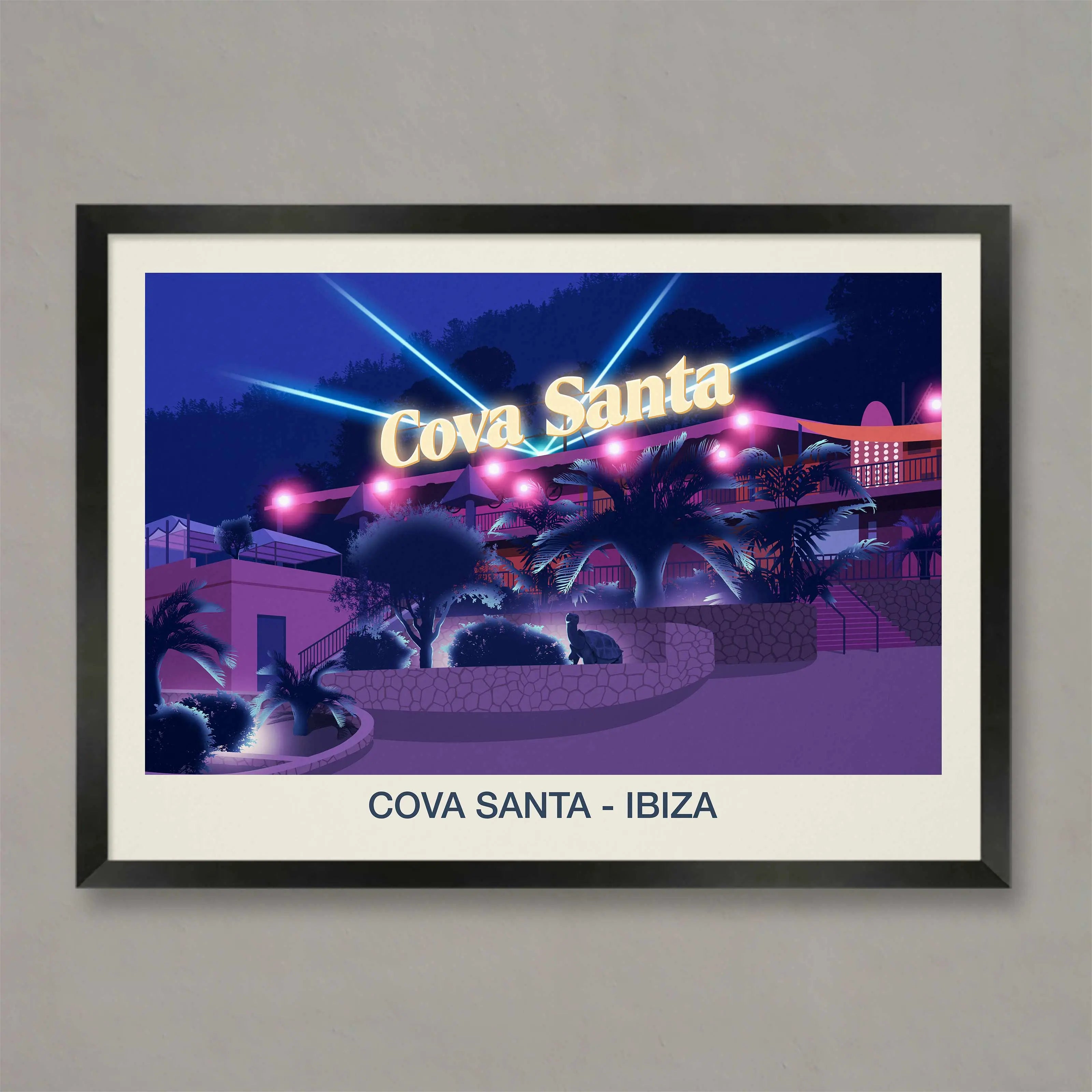 COVA SANTA CLUB POSTER – Ski Poster & Art Prints - Shop Online | Steve ...