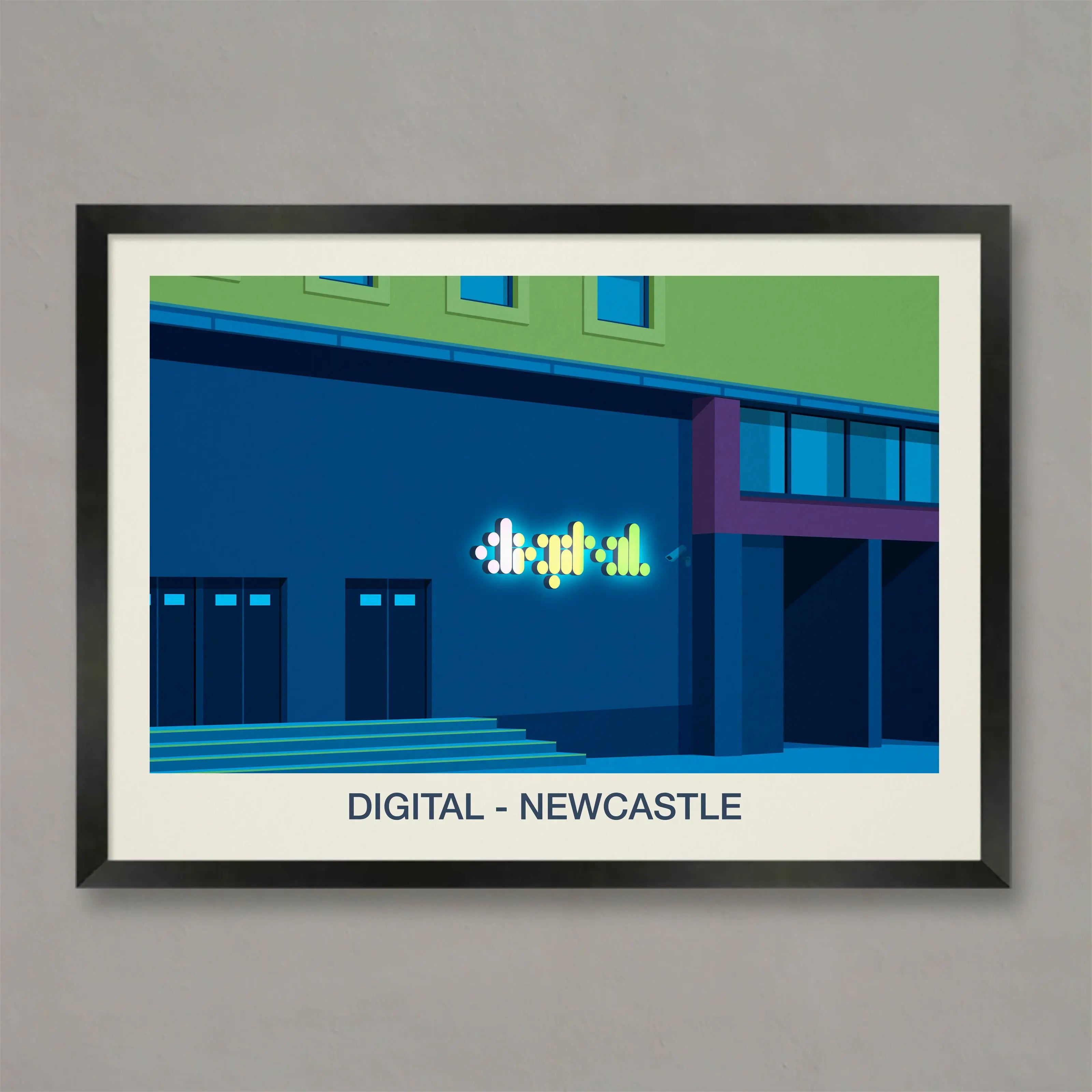 DIGITAL NIGHTCLUB POSTER – Ski Poster & Art Prints - Shop Online ...