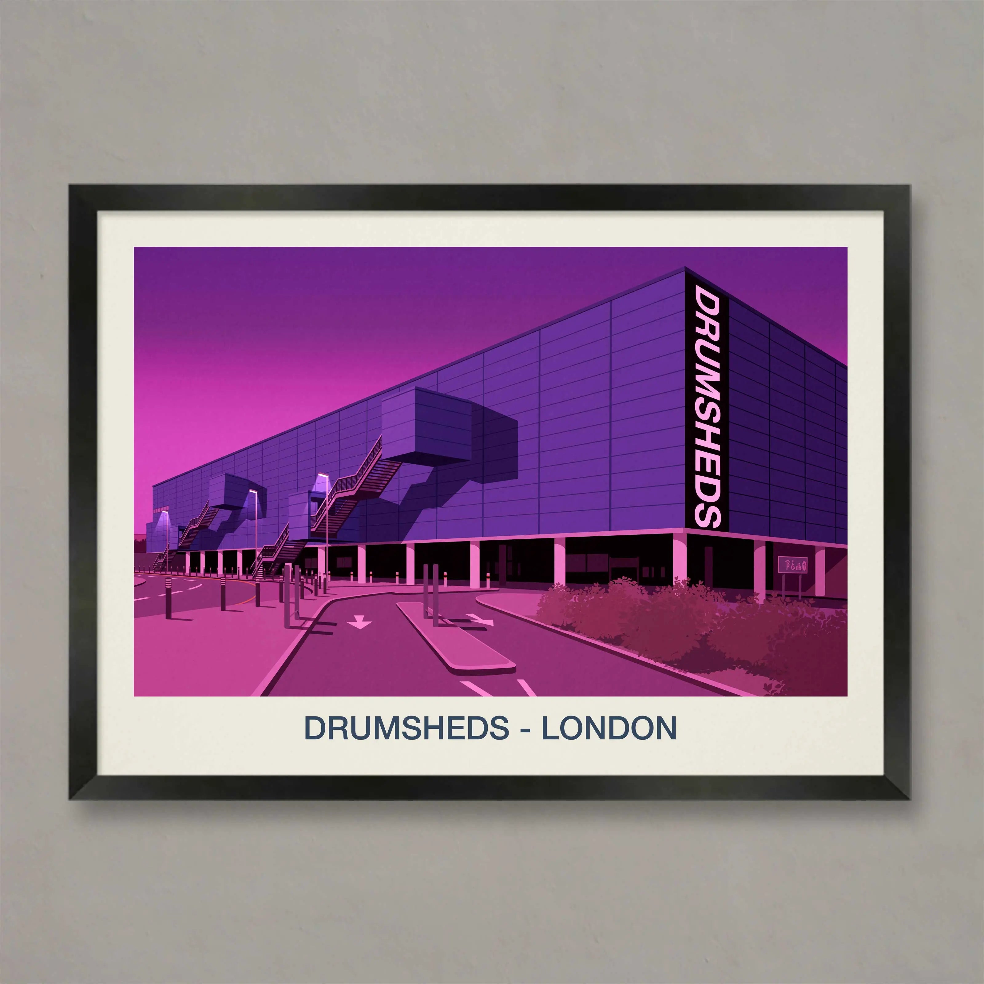 DRUMSHEDS NIGHTCLUB POSTER – Ski Poster & Art Prints - Shop Online ...