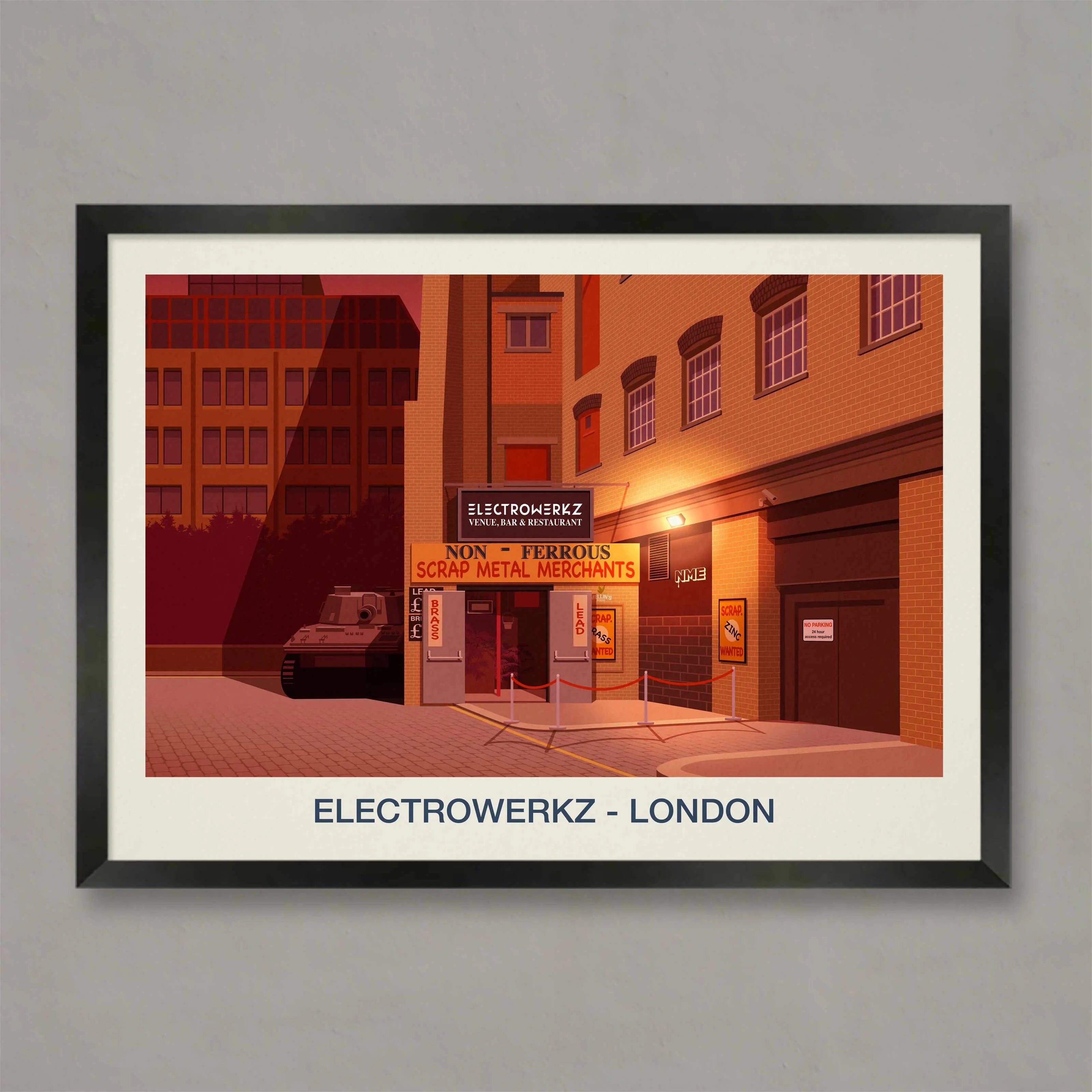 ELECTROWERKZ NIGHTCLUB POSTER – Ski Poster & Art Prints - Shop Online ...