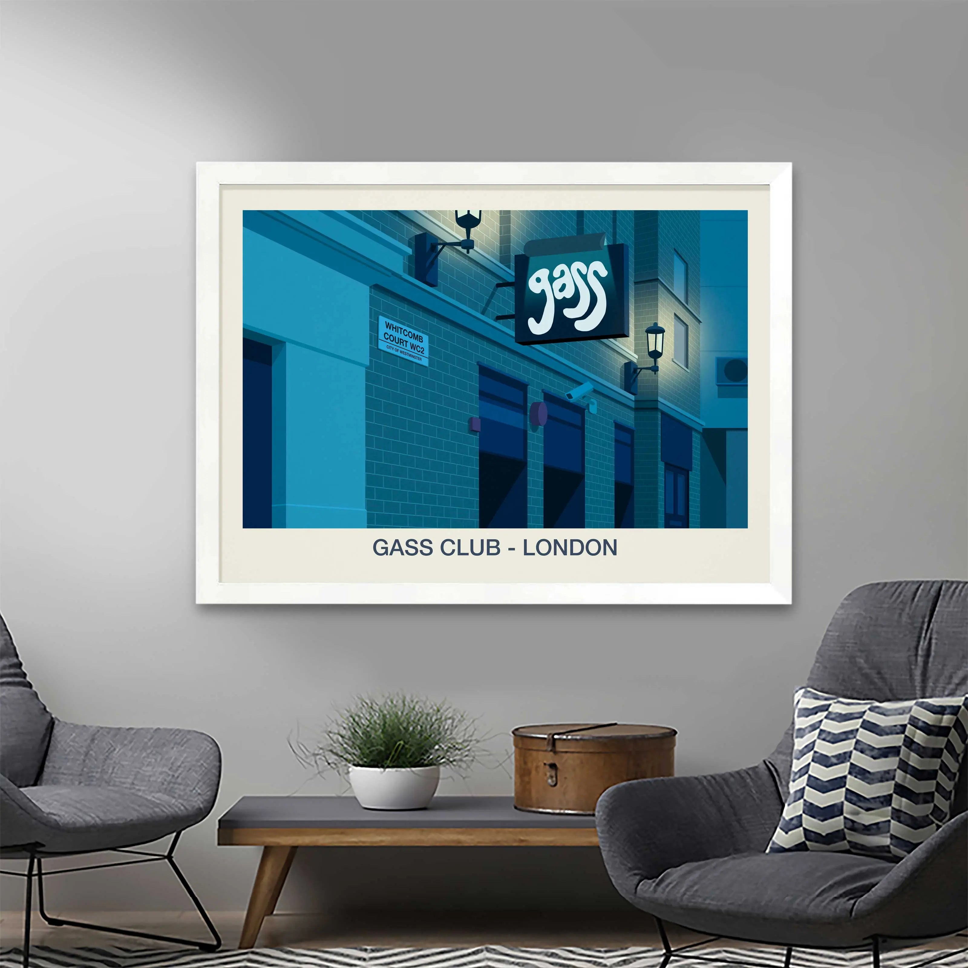 THE GASS CLUB POSTER – Ski Poster & Art Prints - Shop Online | Steve ...