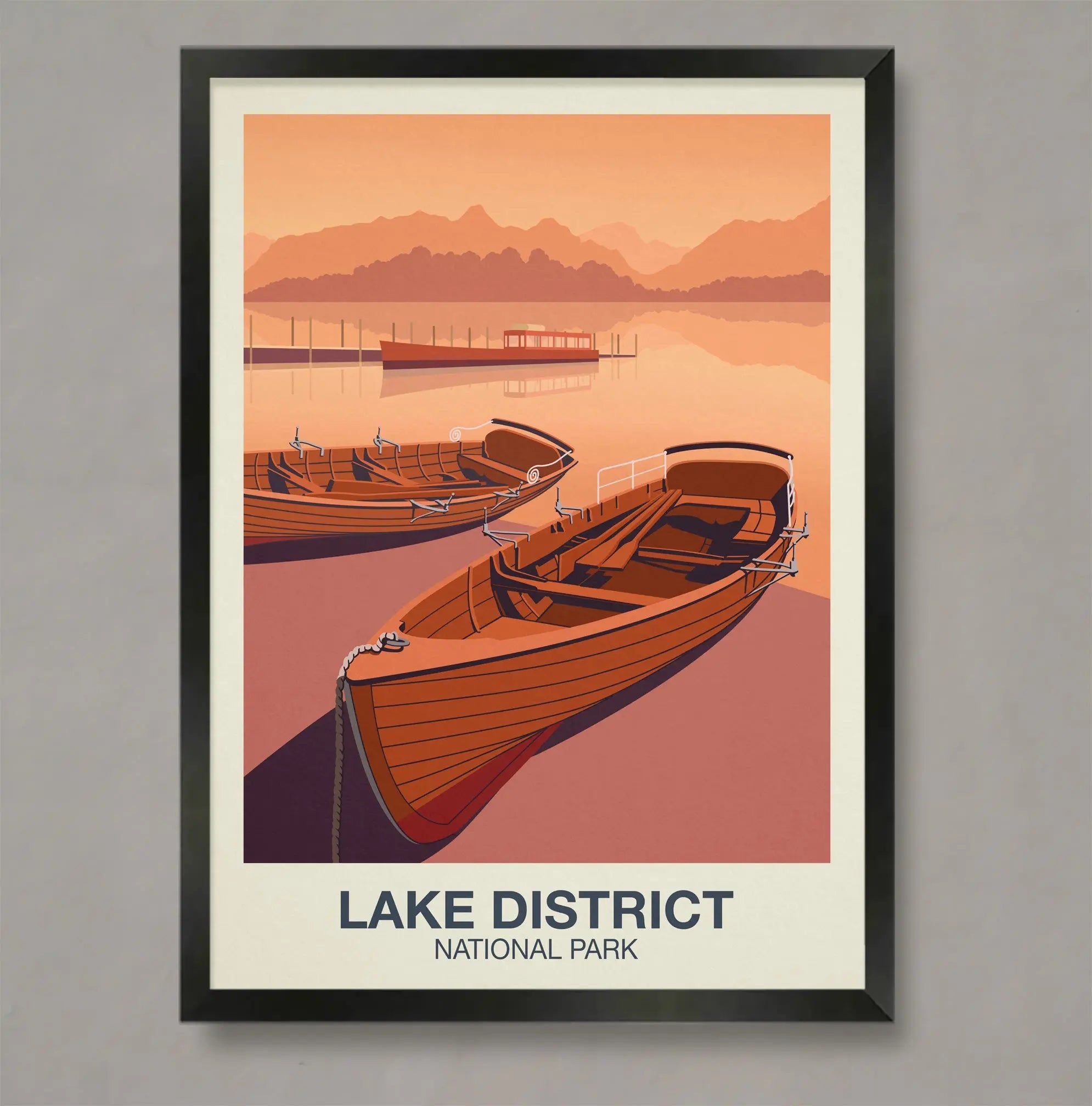 Lake District National Park Poster – Ski Poster & Art Prints - Shop ...