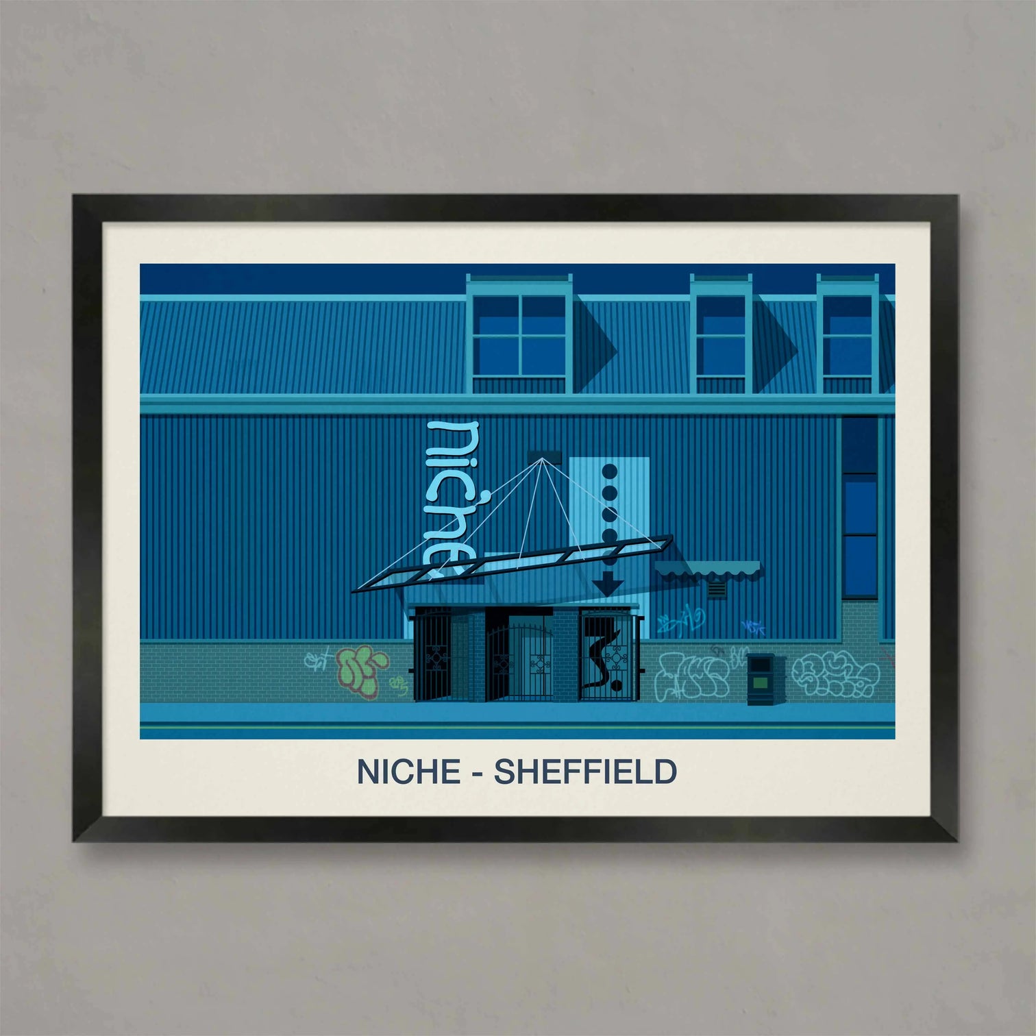 NICHE NIGHTCLUB POSTER – Ski Poster & Art Prints - Shop Online | Steve ...