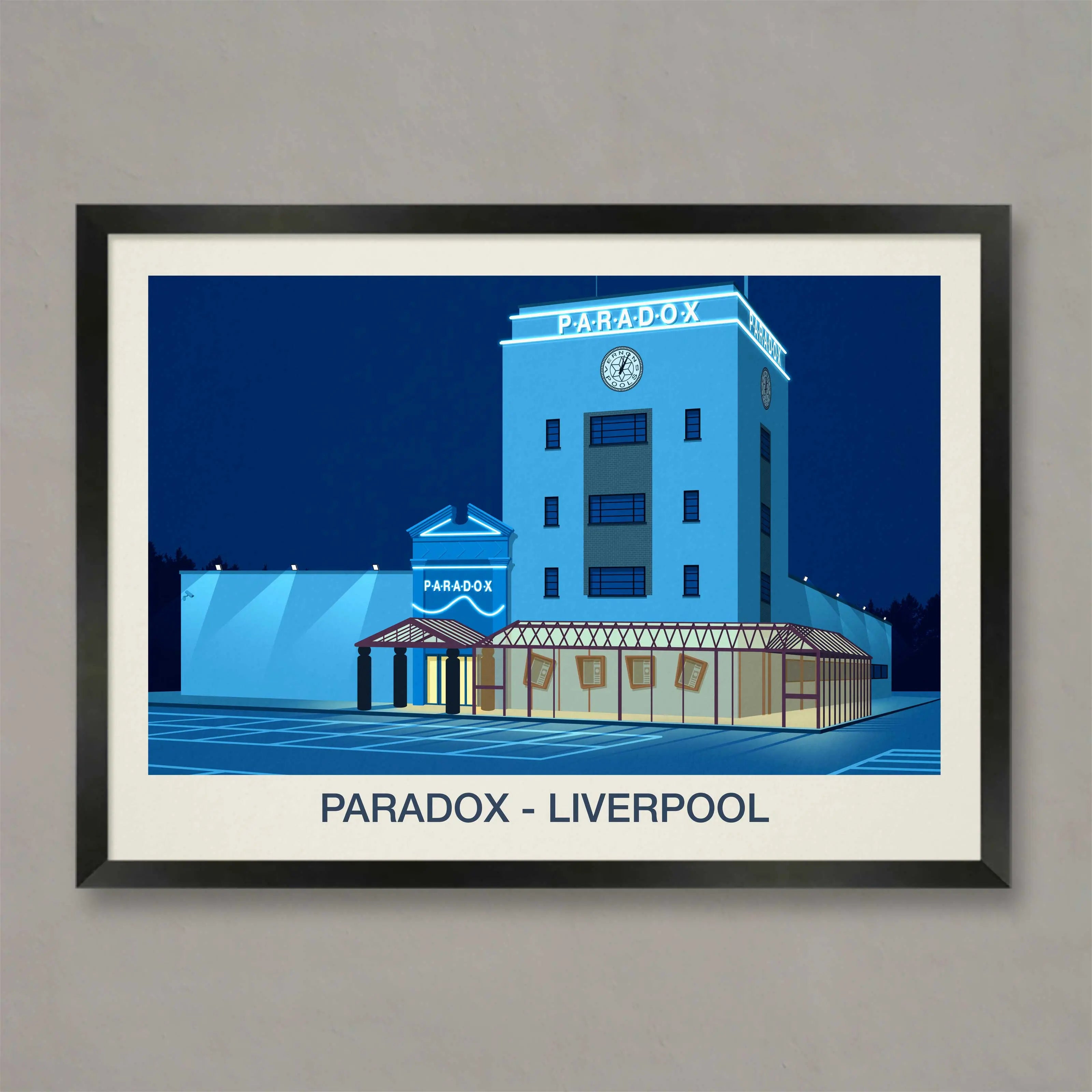 PARADOX NIGHTCLUB POSTER – Ski Poster & Art Prints - Shop Online ...