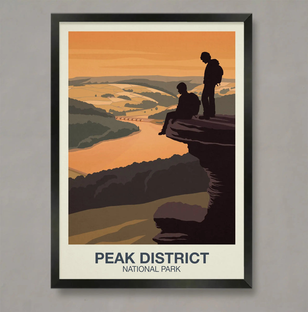 Peak District National Park Poster – Ski Poster & Art Prints - Shop ...