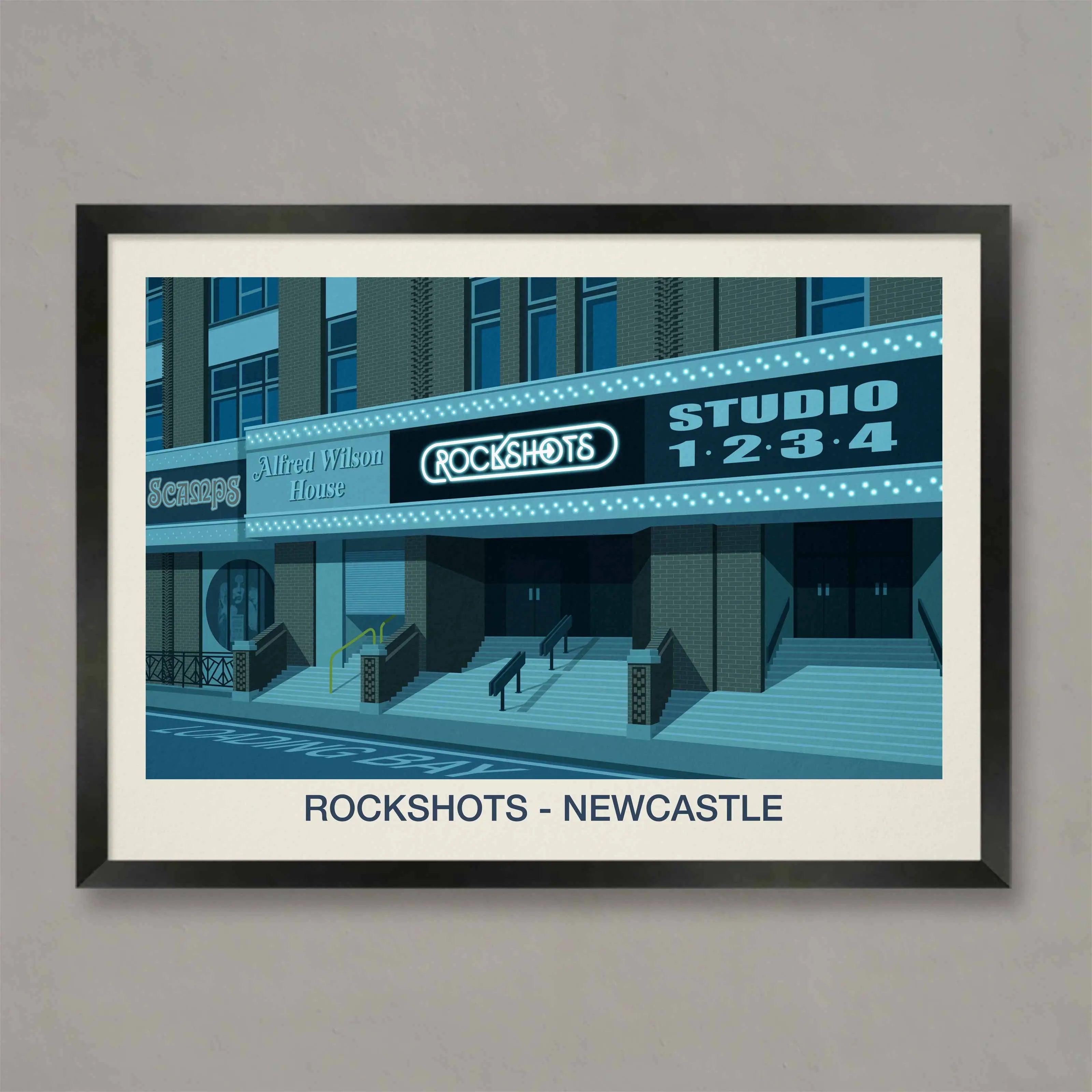 ROCKSHOTS NIGHTCLUB POSTER – Ski Poster & Art Prints - Shop Online ...