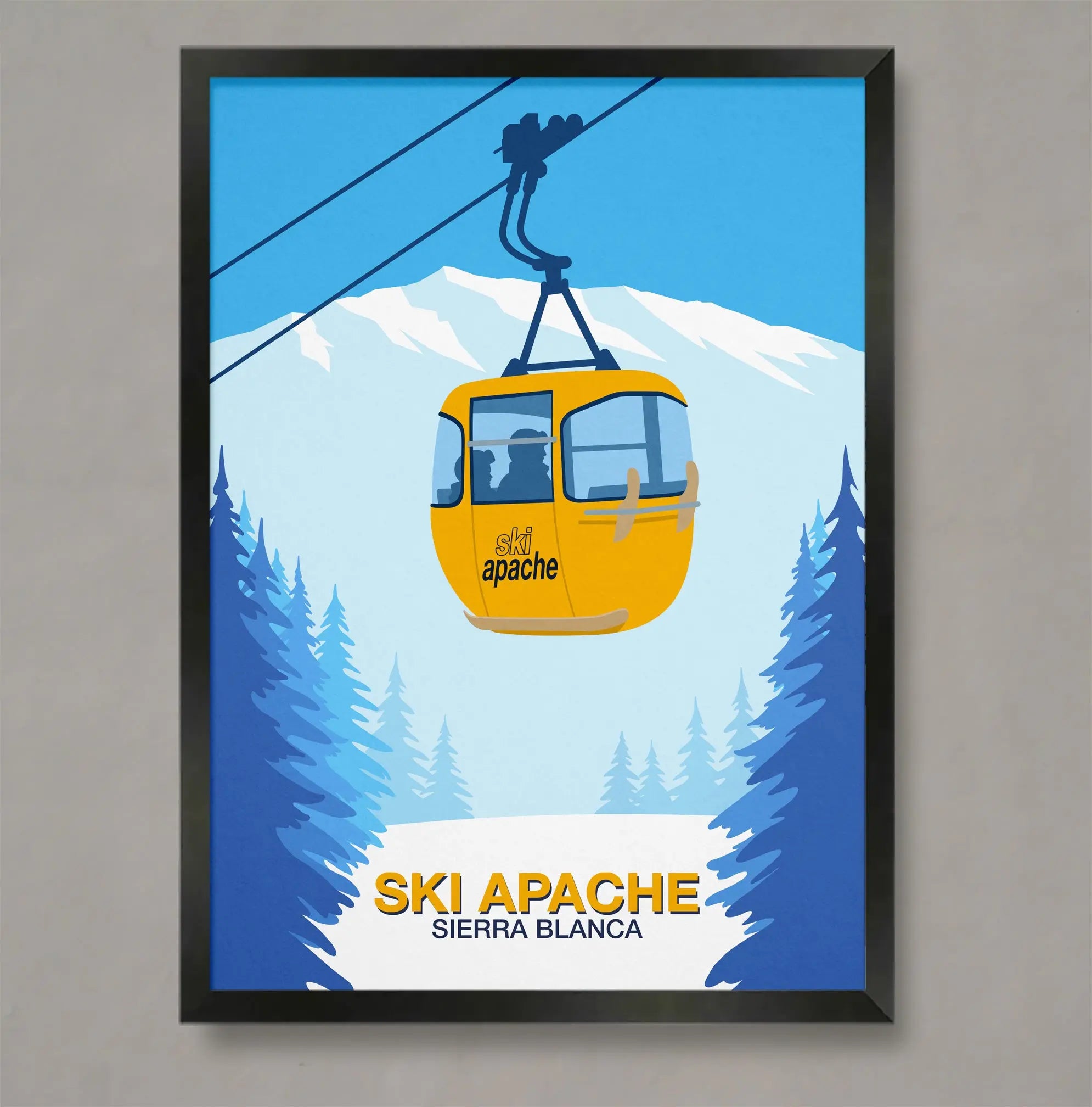 Ski Apache resort poster – Ski Poster & Art Prints - Shop Online ...