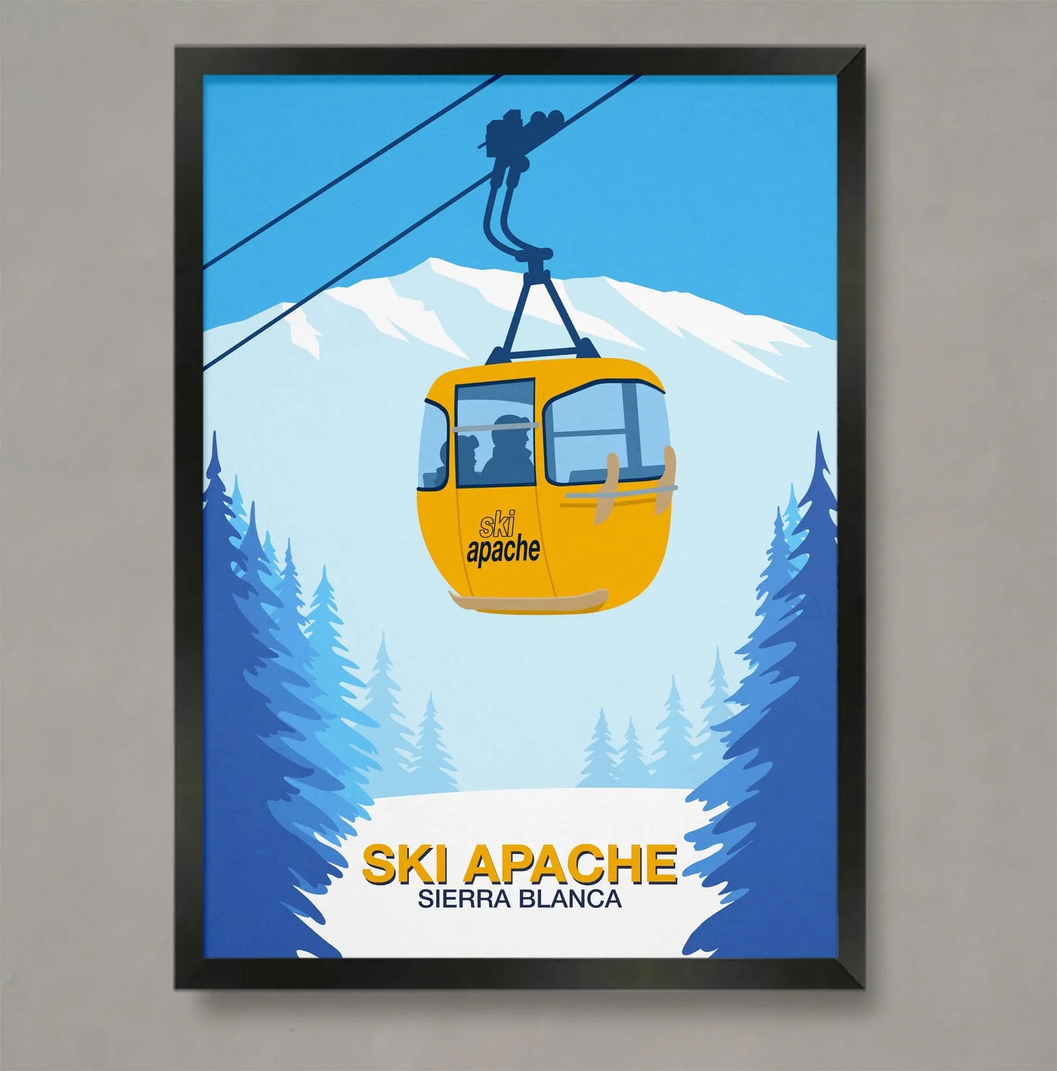 Ski Apache resort poster – Ski Poster & Art Prints - Shop Online ...
