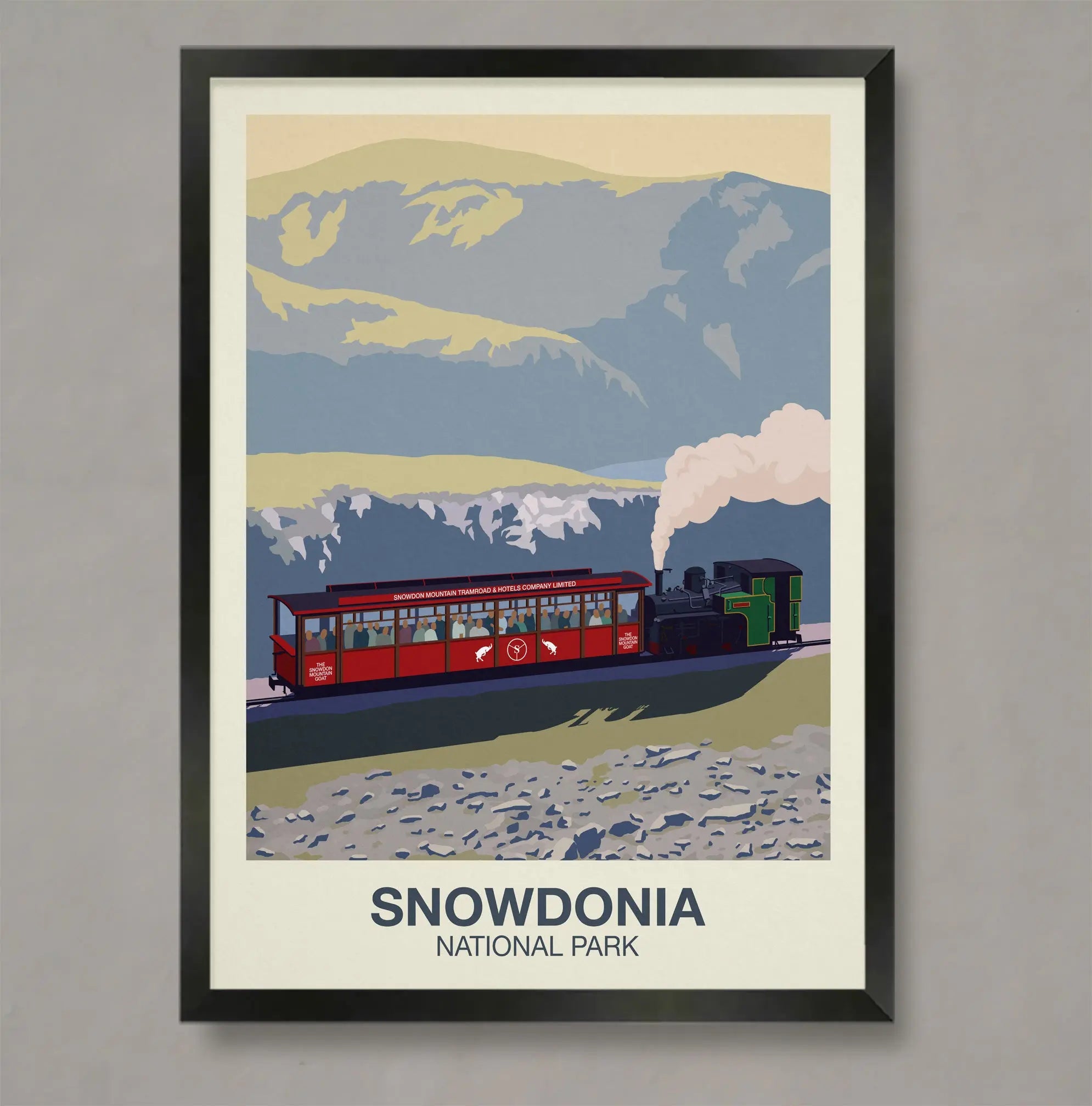 Snowdonia National Park Poster – Ski Poster & Art Prints - Shop Online ...