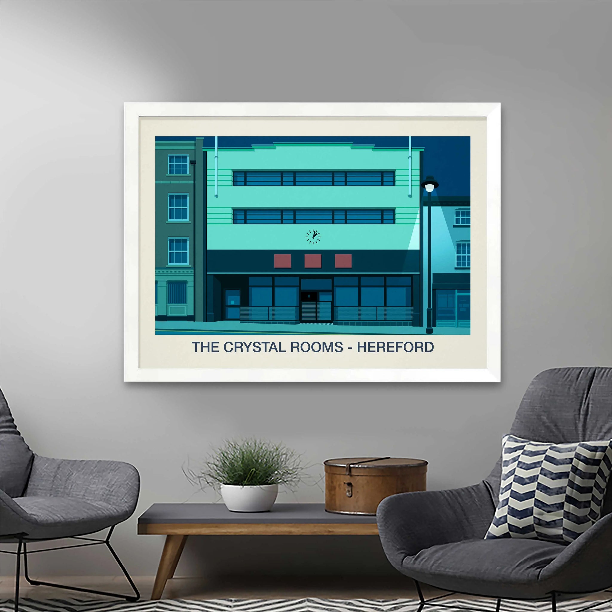 THE CRYSTAL ROOMS NIGHTCLUB POSTER – Ski Poster & Art Prints - Shop ...