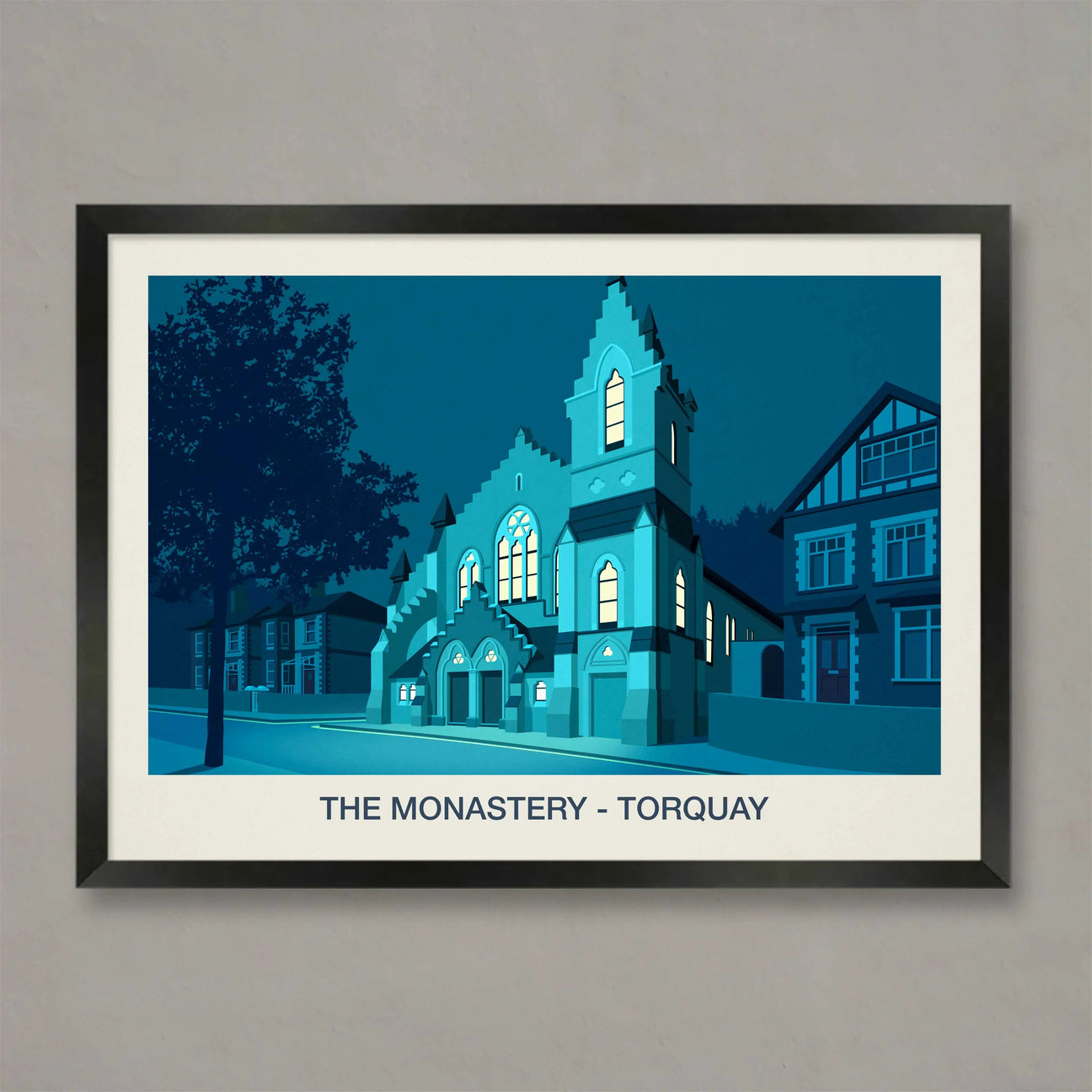 Vibrant Nightlife at Monastery Nightclub – Ski Poster & Art Prints ...