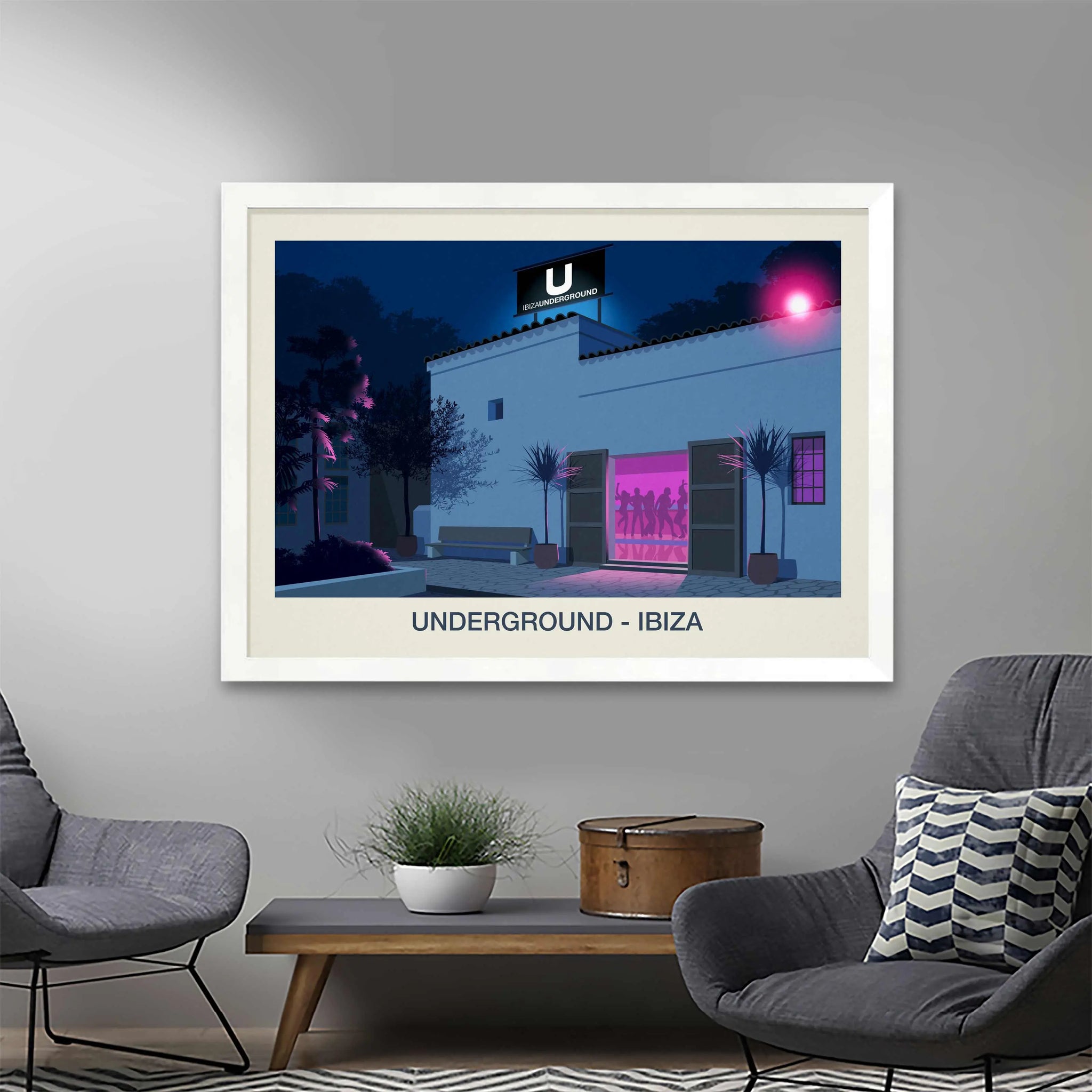 UNDERGROUND NIGHTCLUB POSTER – Ski Poster & Art Prints - Shop Online ...
