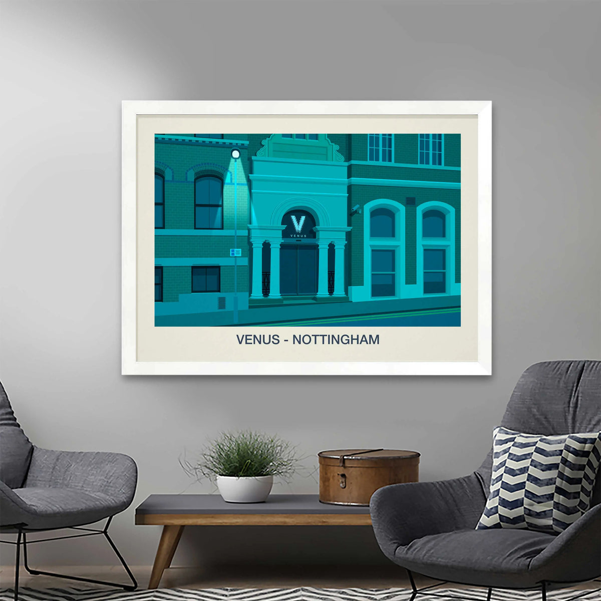 VENUS NIGHTCLUB POSTER - Ski Poster & Art Prints - Shop Online | Steve ...