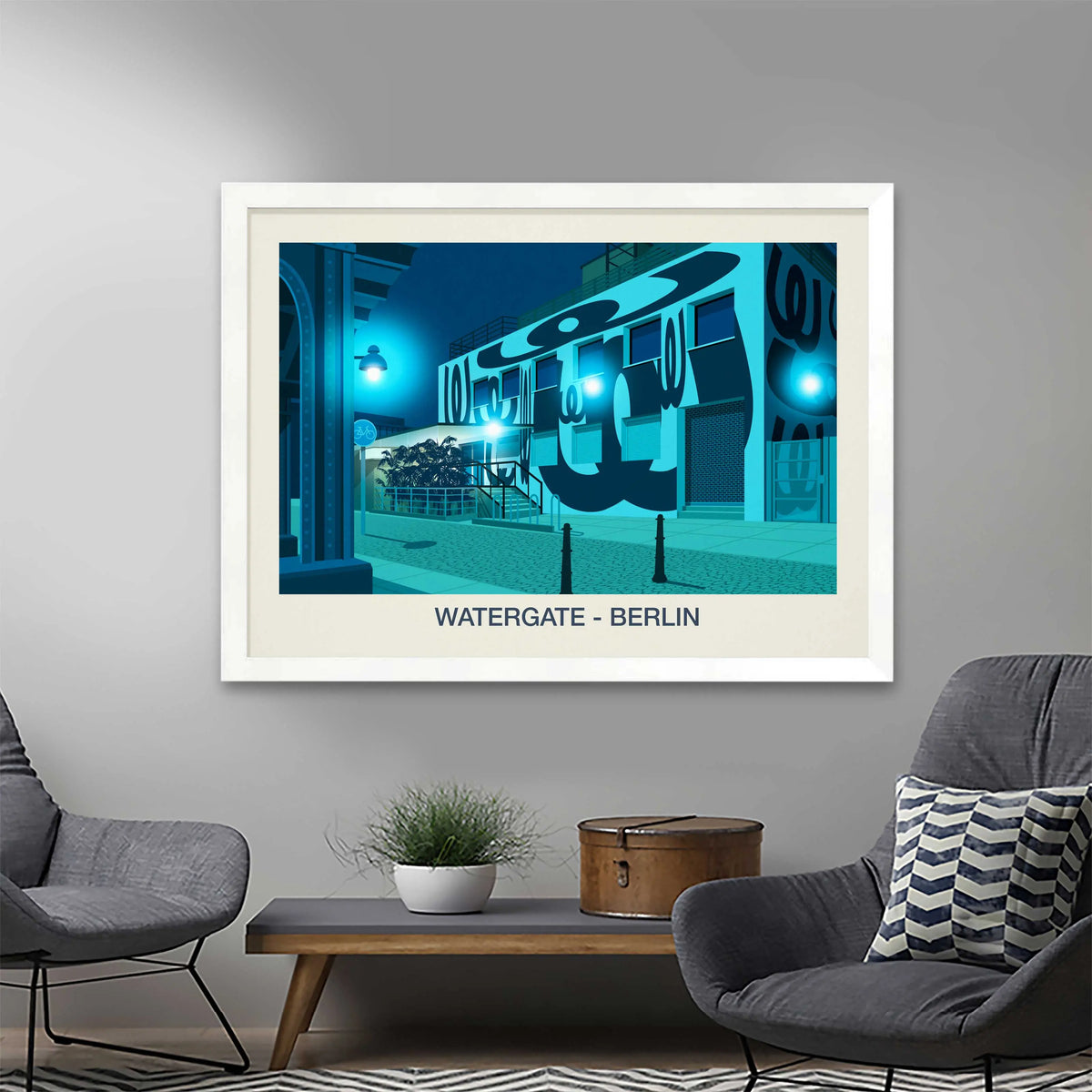 WATERGATE NIGHTCLUB POSTER – Ski Poster & Art Prints - Shop Online ...