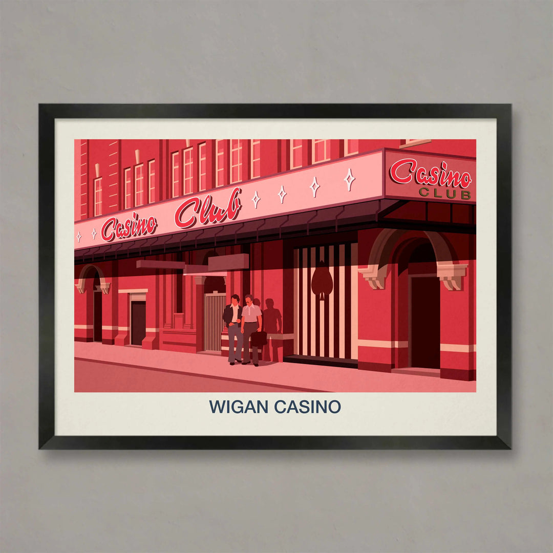 WIGAN CASINO NIGHTCLUB POSTER – Ski Poster & Art Prints - Shop Online ...