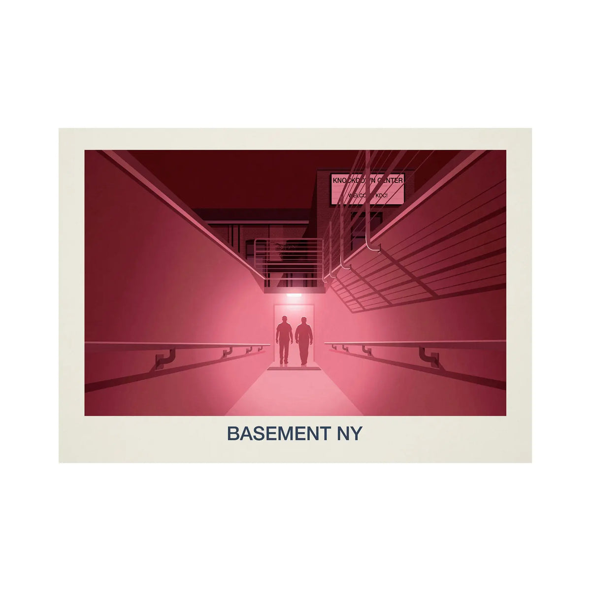 Basement Nightclub Poster – Stylish Wall Art for Clubs – Ski Poster ...