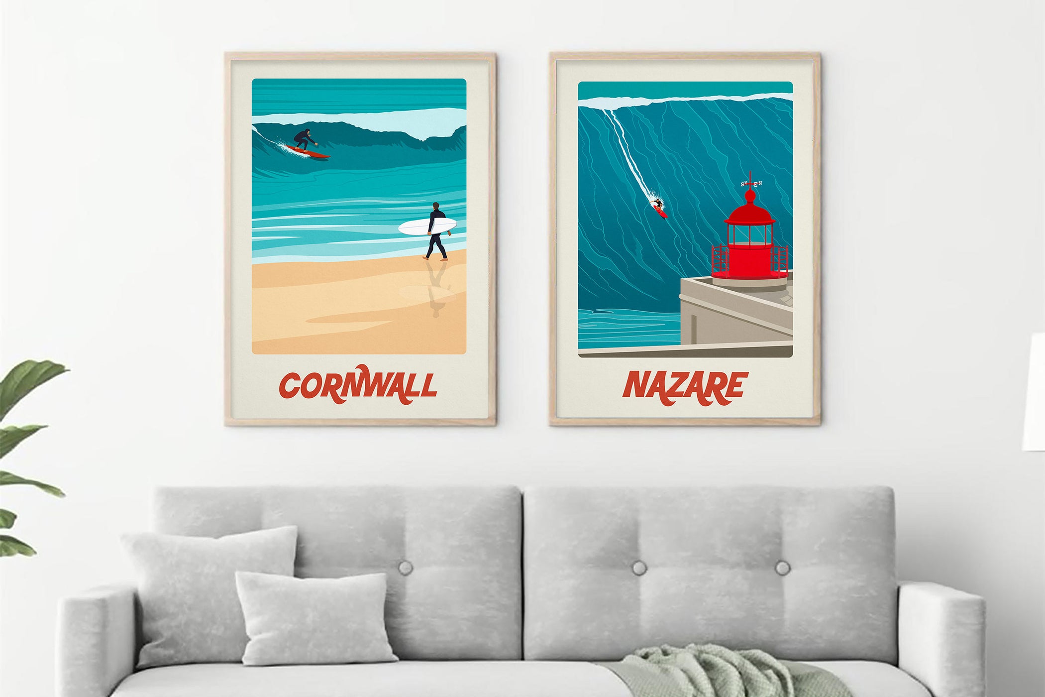 Posters & Art Prints - Shop Online | Steve Ash illustration – Ski ...