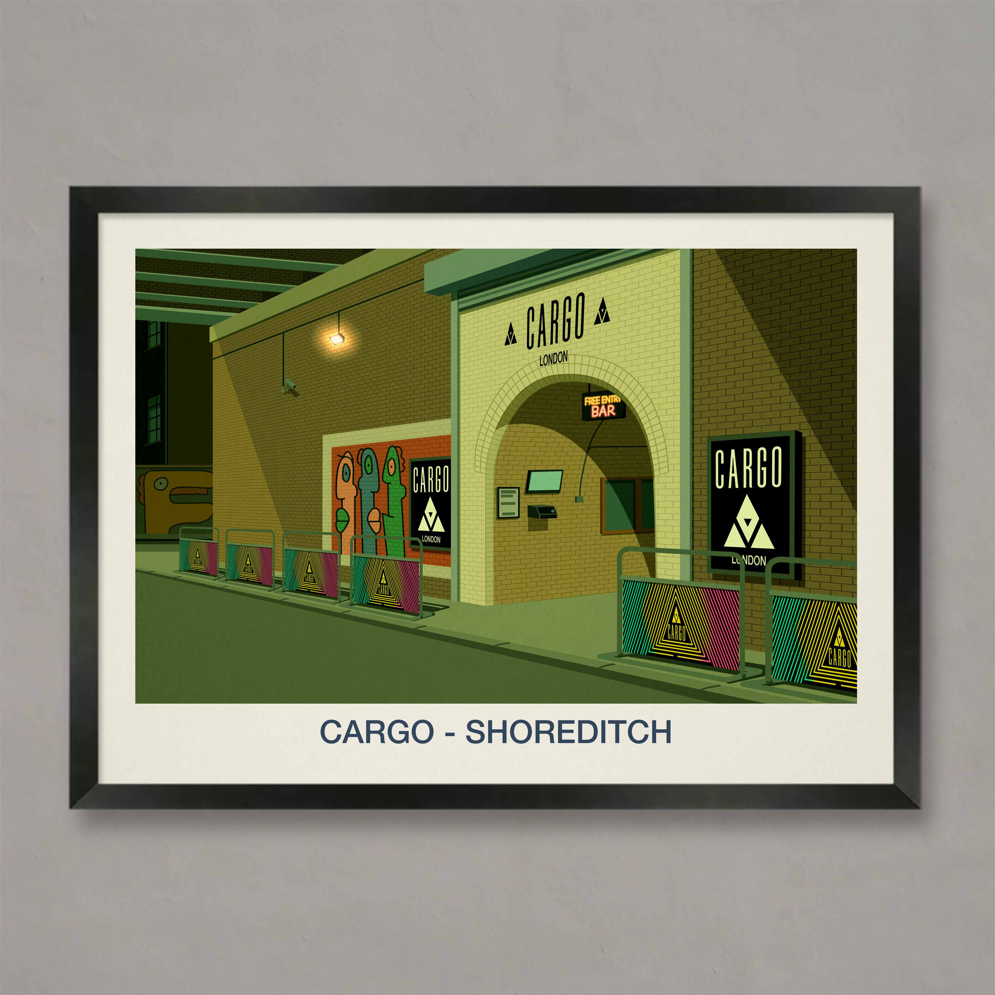 CARGO NIGHTCLUB POSTER – Ski Poster & Art Prints - Shop Online | Steve ...