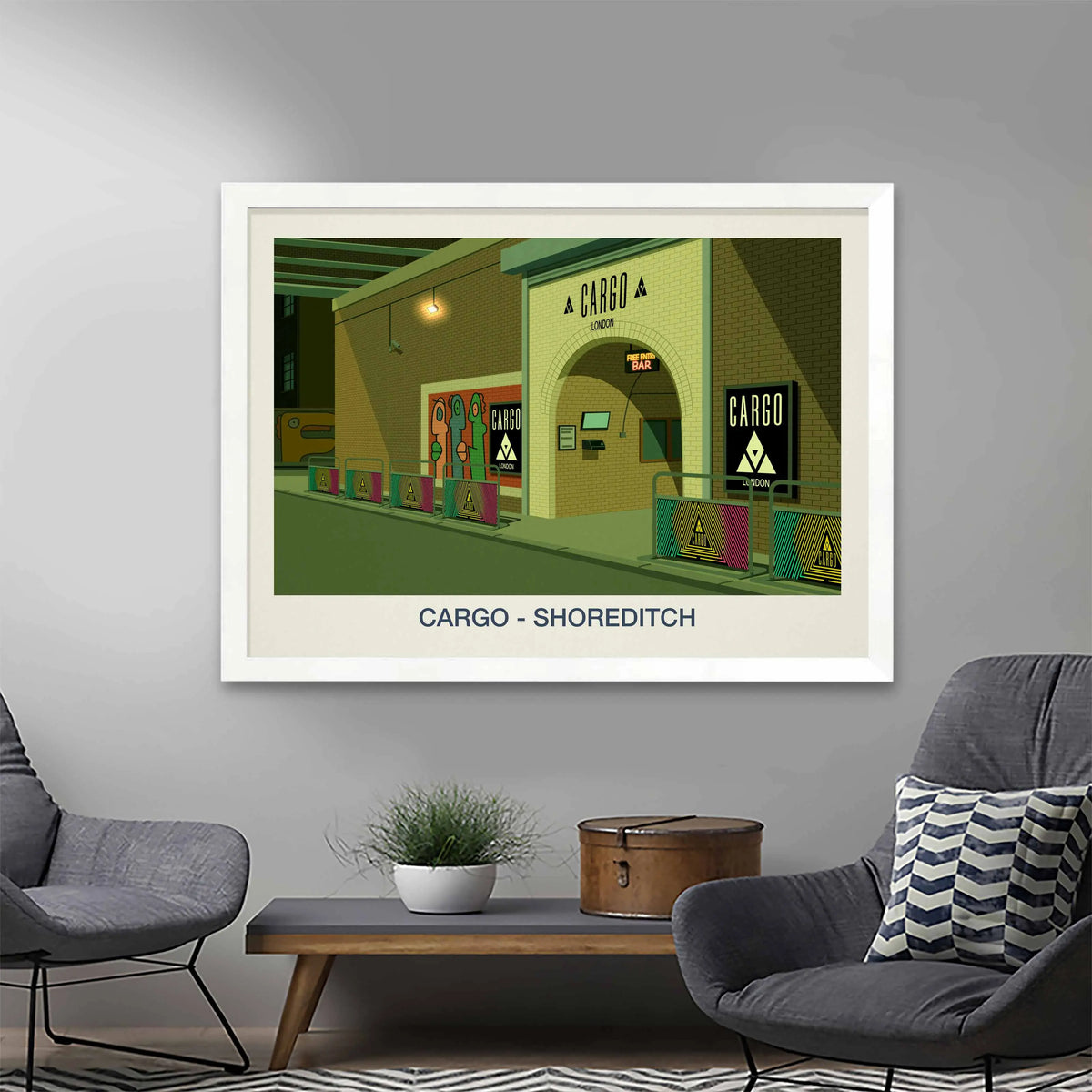 CARGO NIGHTCLUB POSTER – Ski Poster & Art Prints - Shop Online | Steve ...