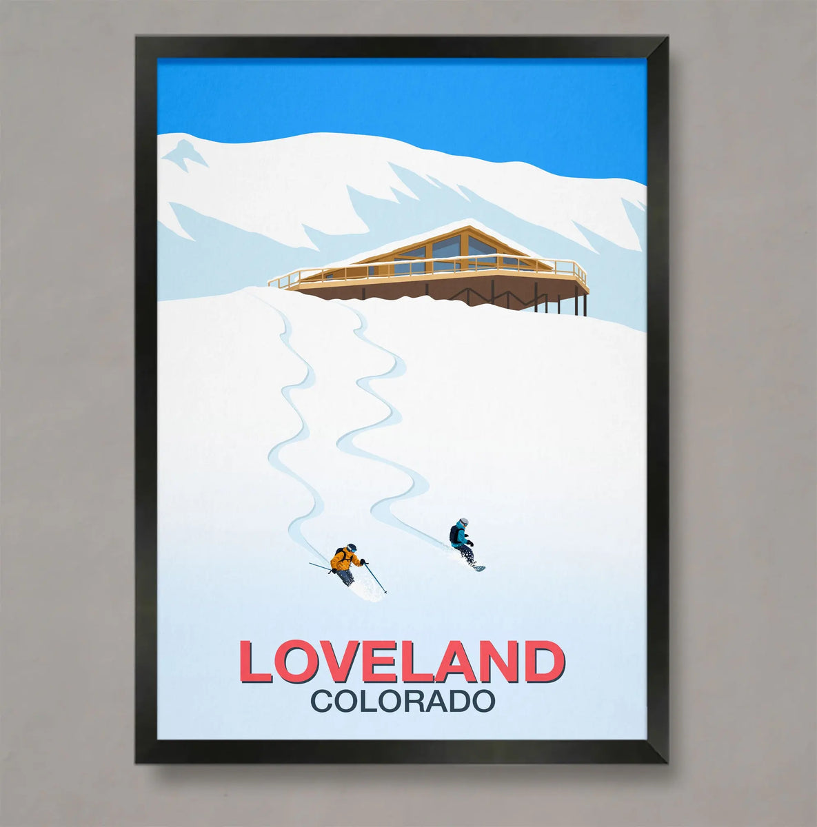 Loveland ski resort poster – Ski Poster & Art Prints - Shop Online ...