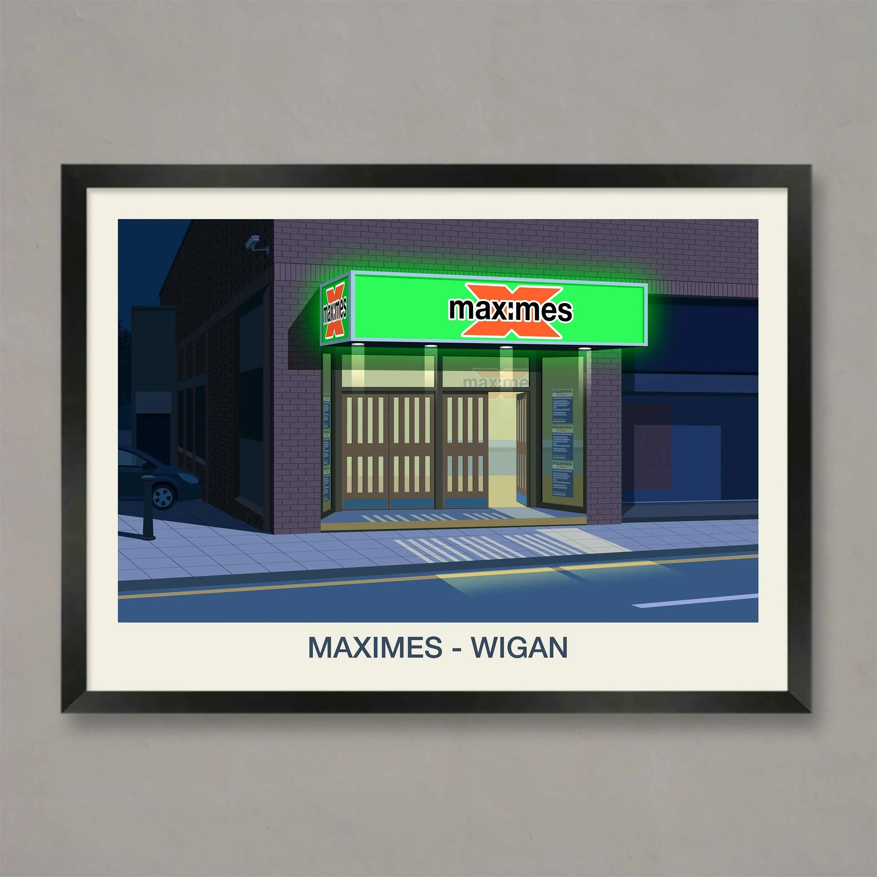 MAXIMES NIGHTCLUB POSTER - Ski Poster & Art Prints - Shop Online ...