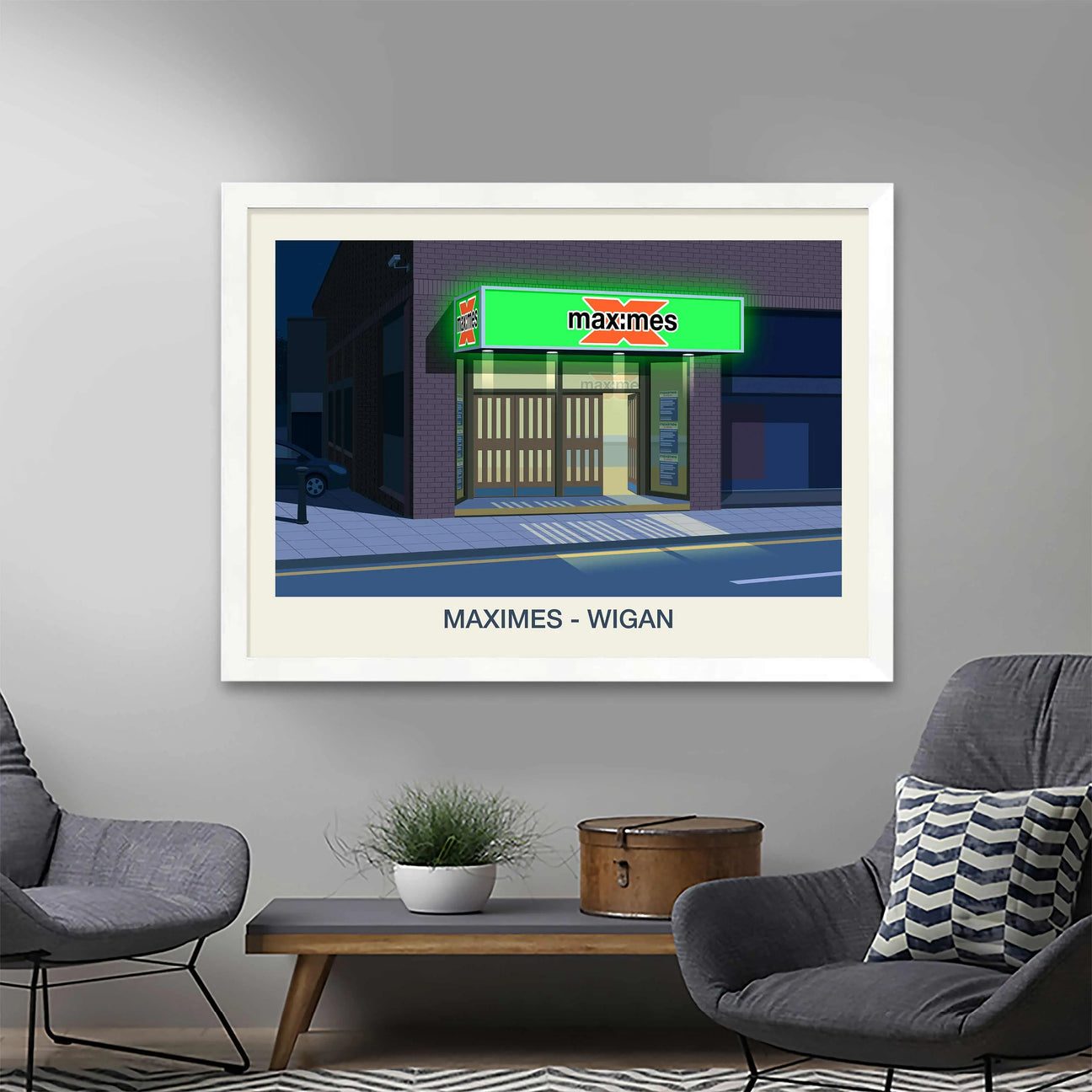 MAXIMES NIGHTCLUB POSTER - Ski Poster & Art Prints - Shop Online ...
