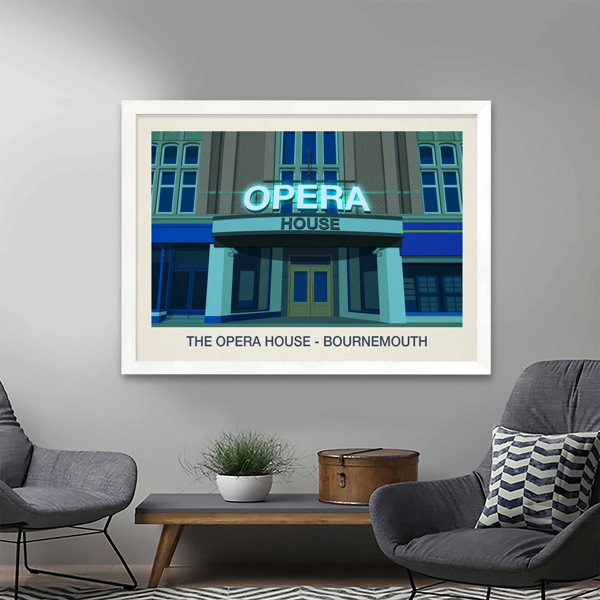 THE OPERA HOUSE NIGHTCLUB POSTER – Ski Poster & Art Prints - Shop ...