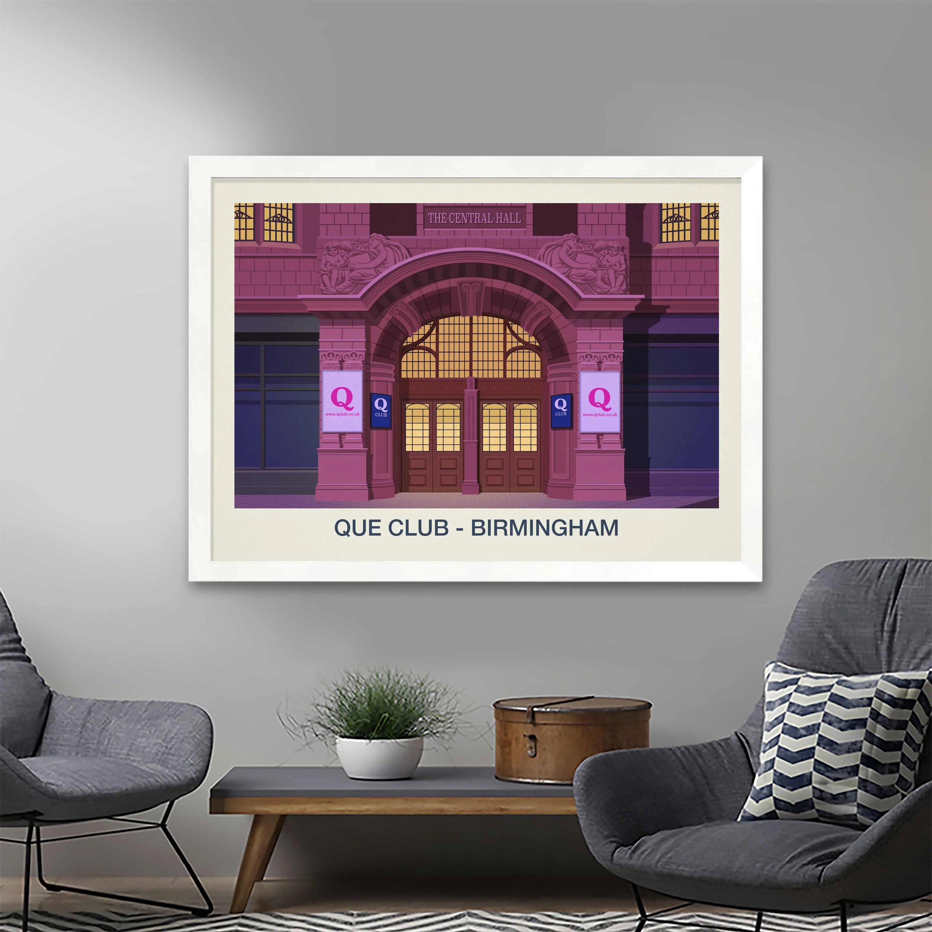 QUE CLUB POSTER – Ski Poster & Art Prints - Shop Online | Steve Ash ...