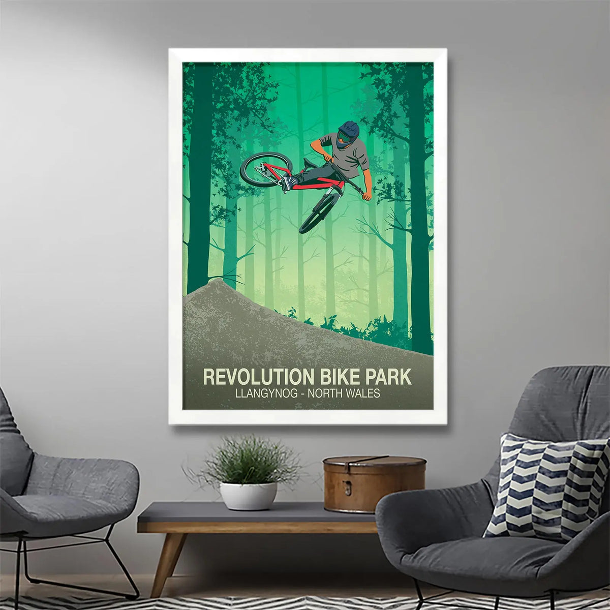 Revolution bike park poster – Ski Poster & Art Prints - Shop Online ...