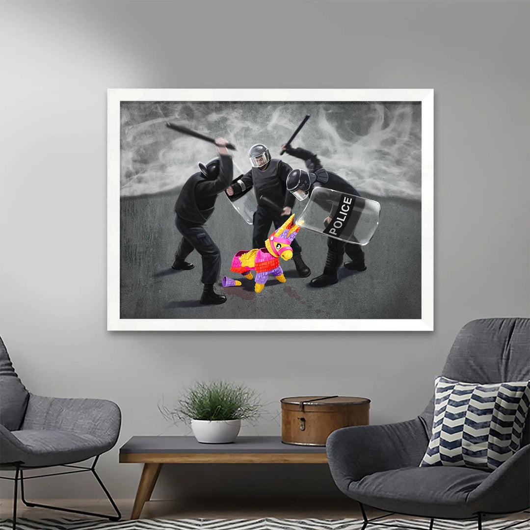 Riot party art print – Ski Poster & Art Prints - Shop Online | Steve ...