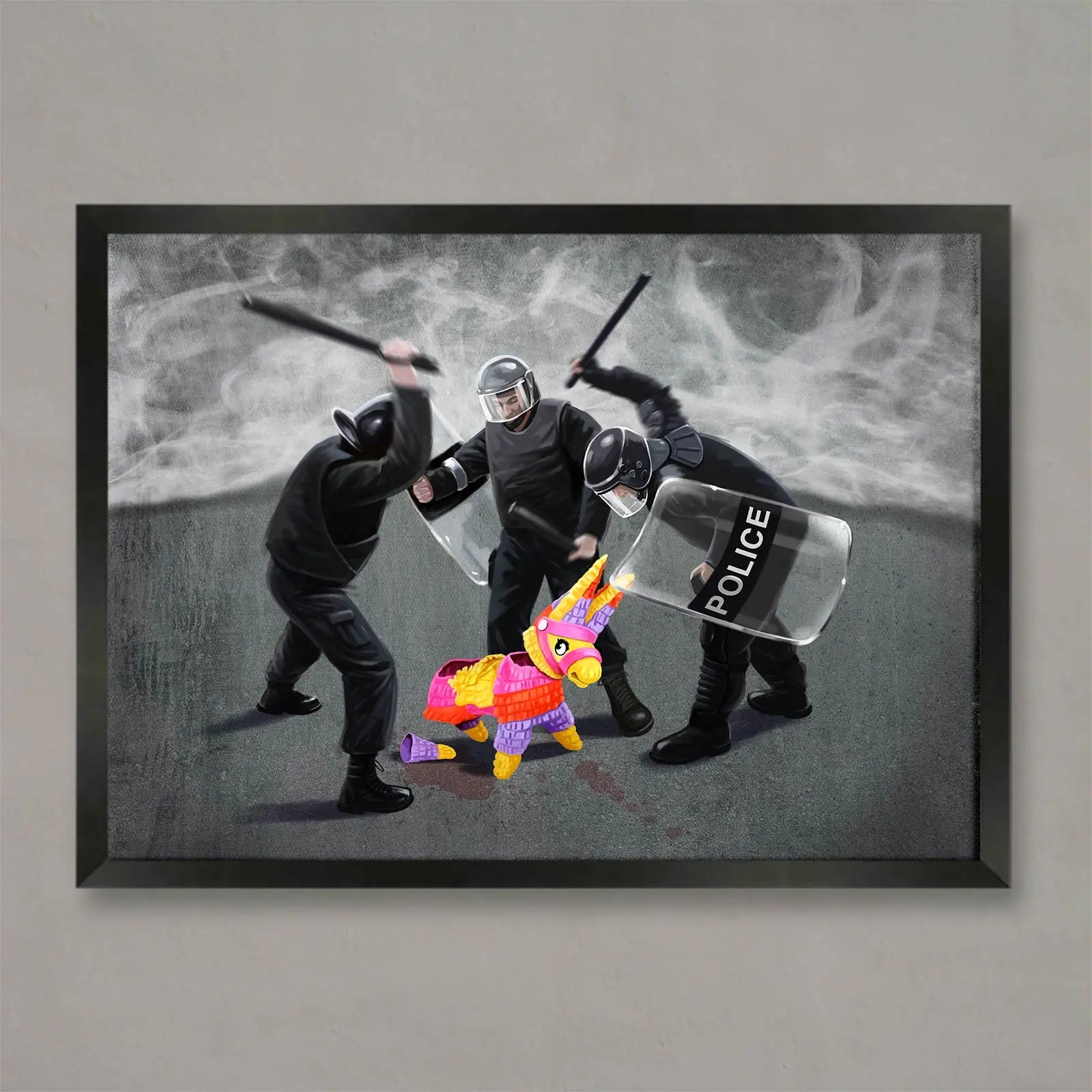 Riot party art print – Ski Poster & Art Prints - Shop Online | Steve ...