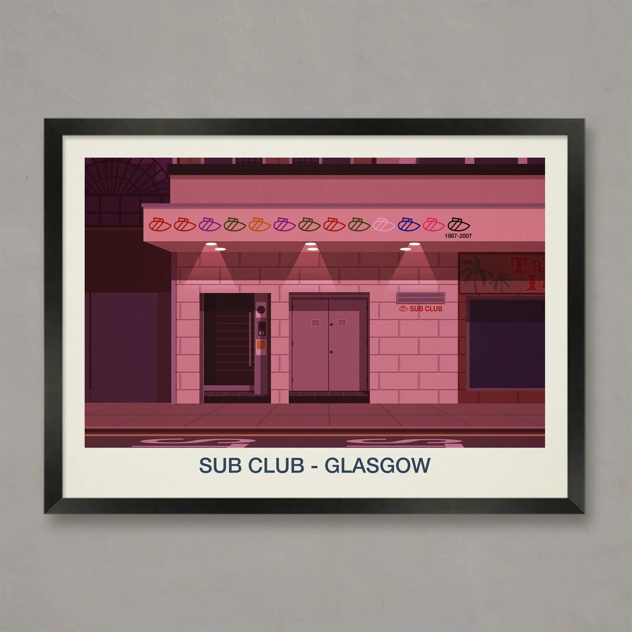 THE SUB CLUB POSTER – Ski Poster & Art Prints - Shop Online | Steve Ash ...