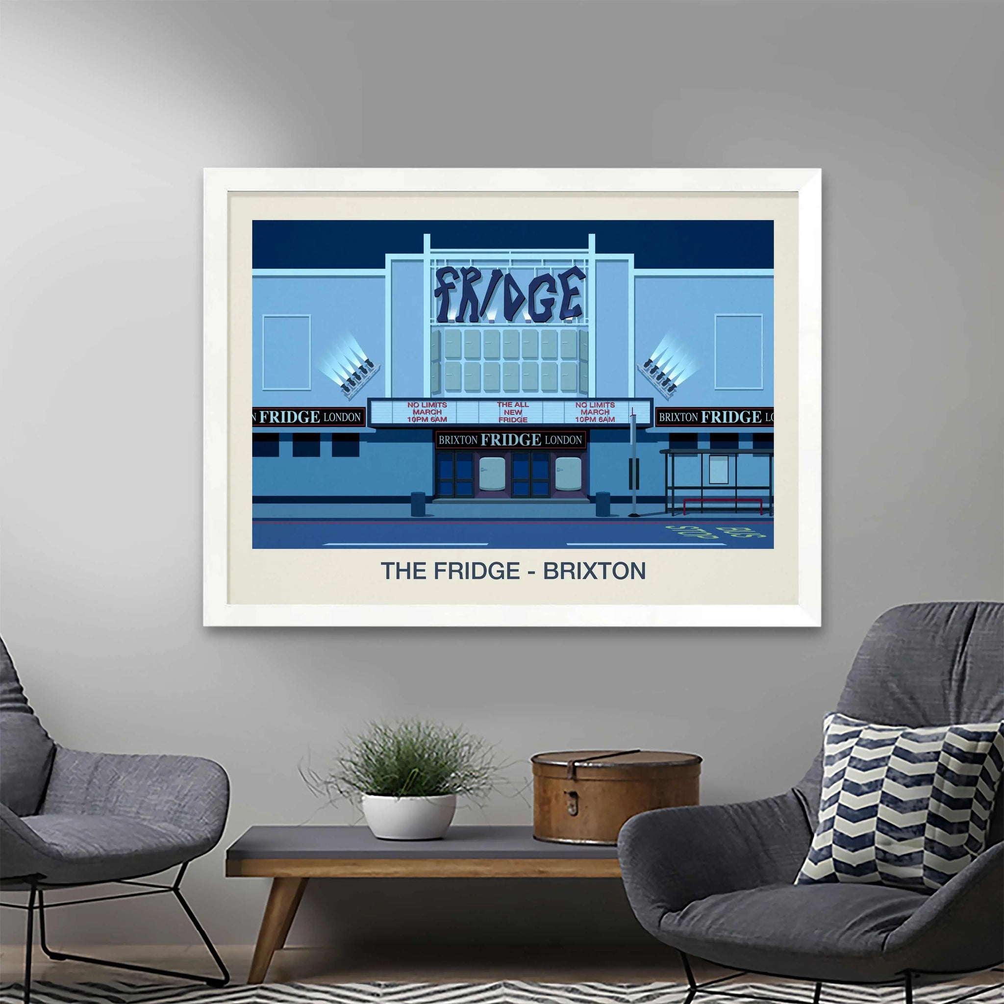 THE FRIDGE NIGHTCLUB POSTER – Ski Poster & Art Prints - Shop Online ...