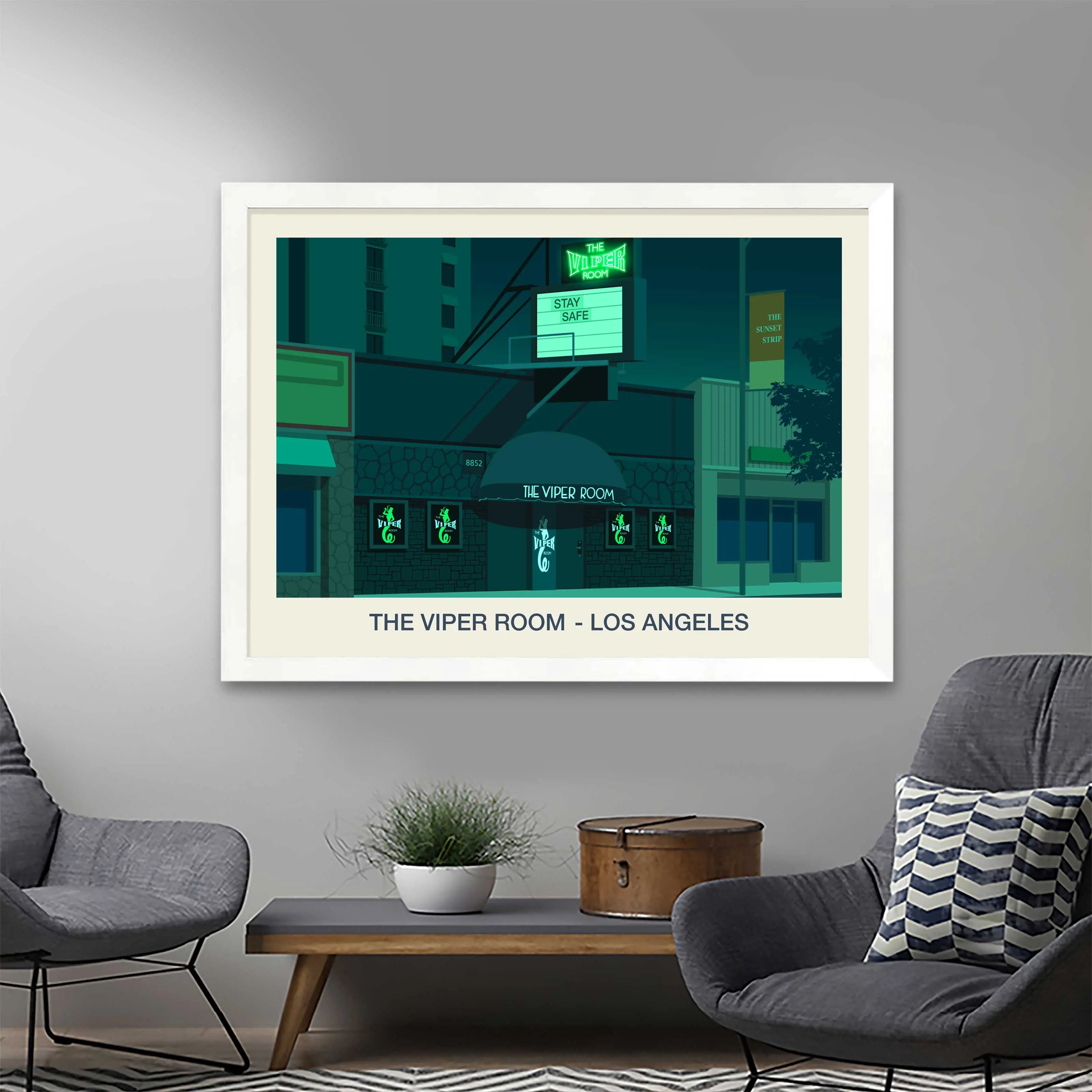 THE VIPER ROOM NIGHTCLUB POSTER - Ski Poster & Art Prints - Shop – Ski ...